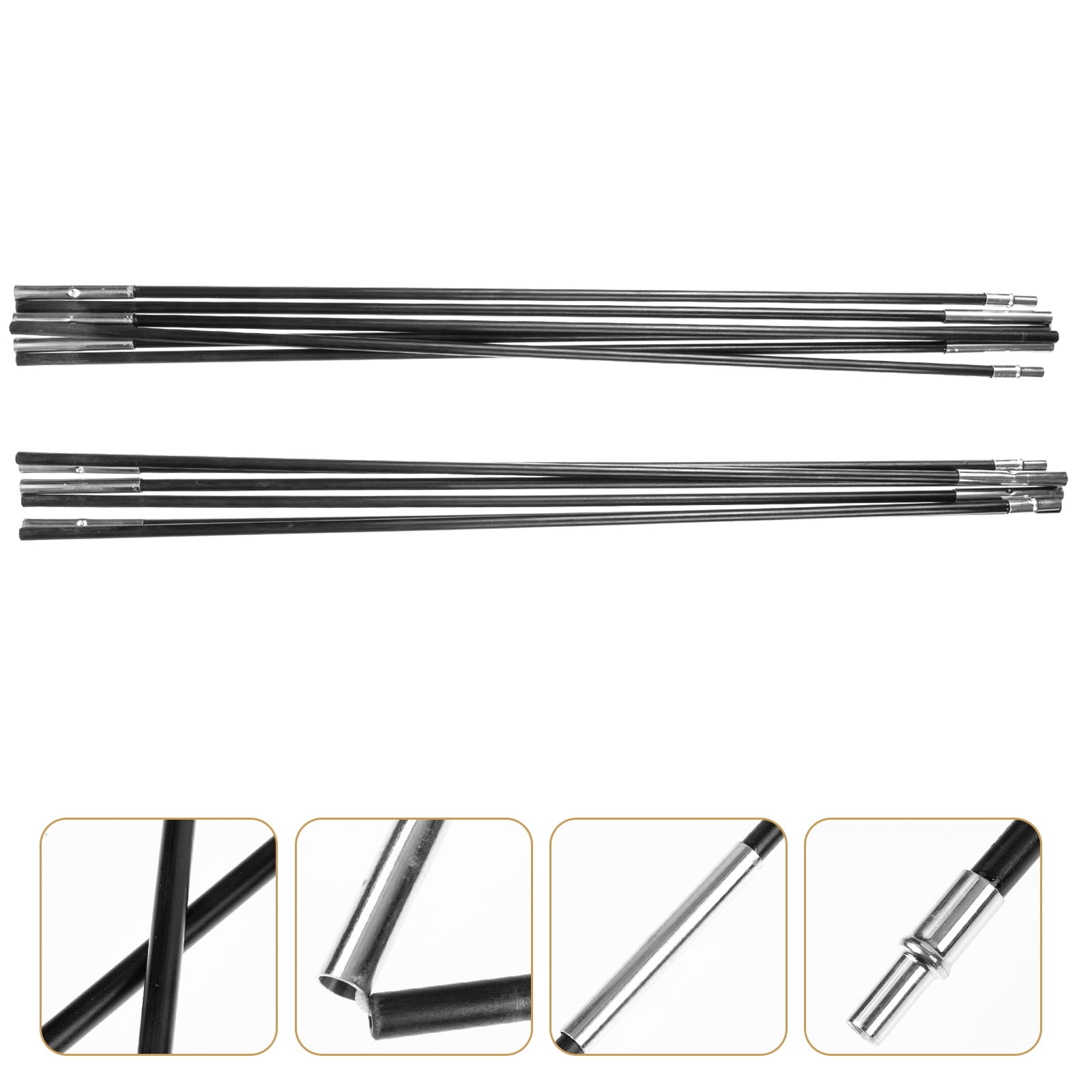 HONMEET Tent Pole Repair Kit 1 Set Fiberglass Hiking Camping Gear ...