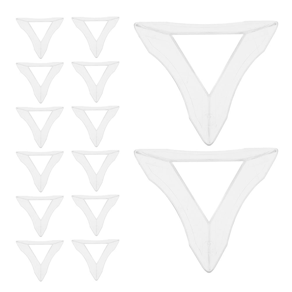 HONMEET Transparent Plastic Cube Holder Stand for Home Display with ...