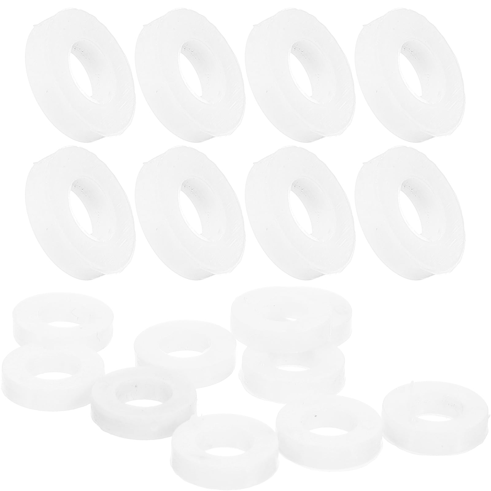 HONMEET Drum Kit Accessories White Plastic 20Pack 0.5x0.5in - Walmart.com