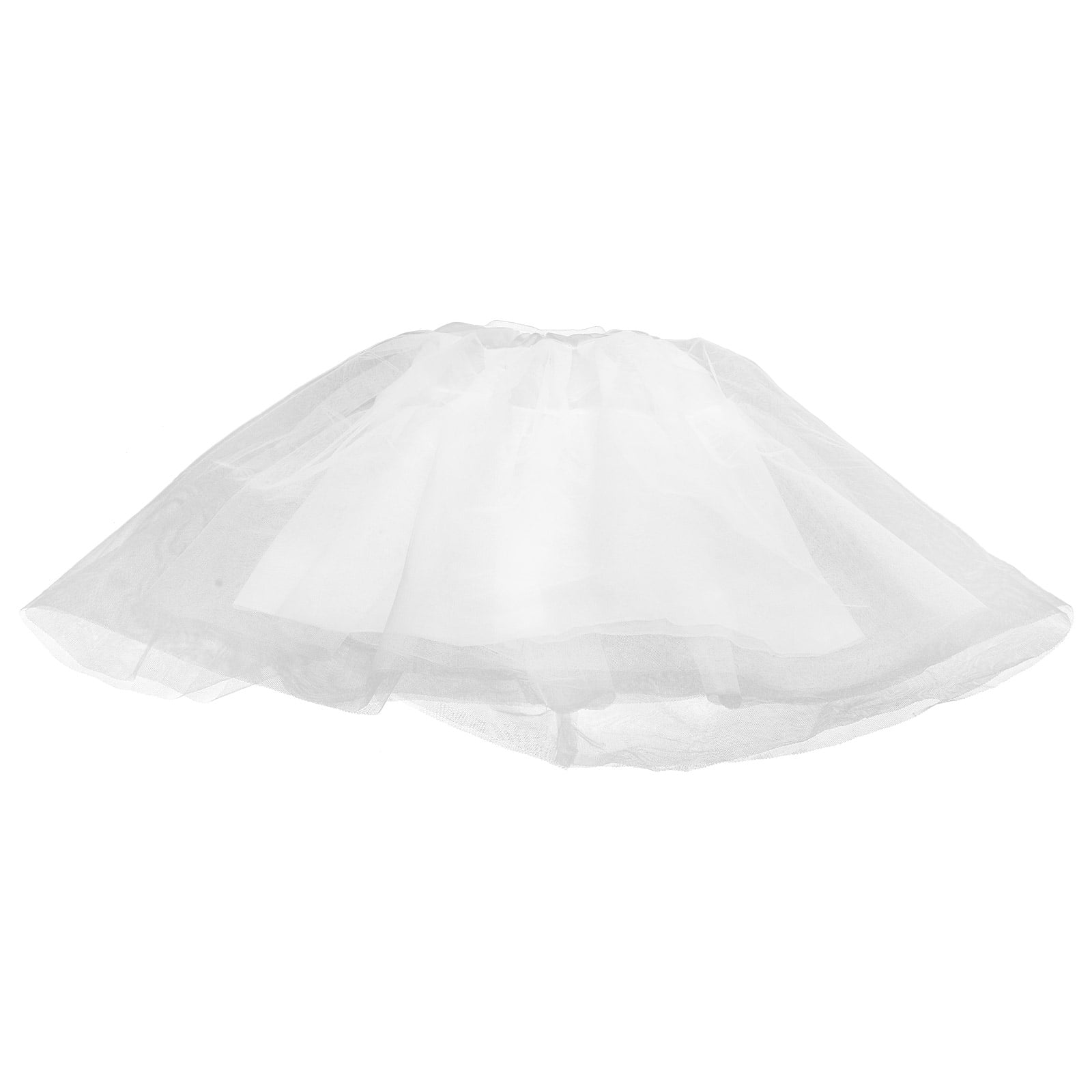 HONMEET Women Petticoat White Tulle 1Pcs Fluffy Design for Shows ...
