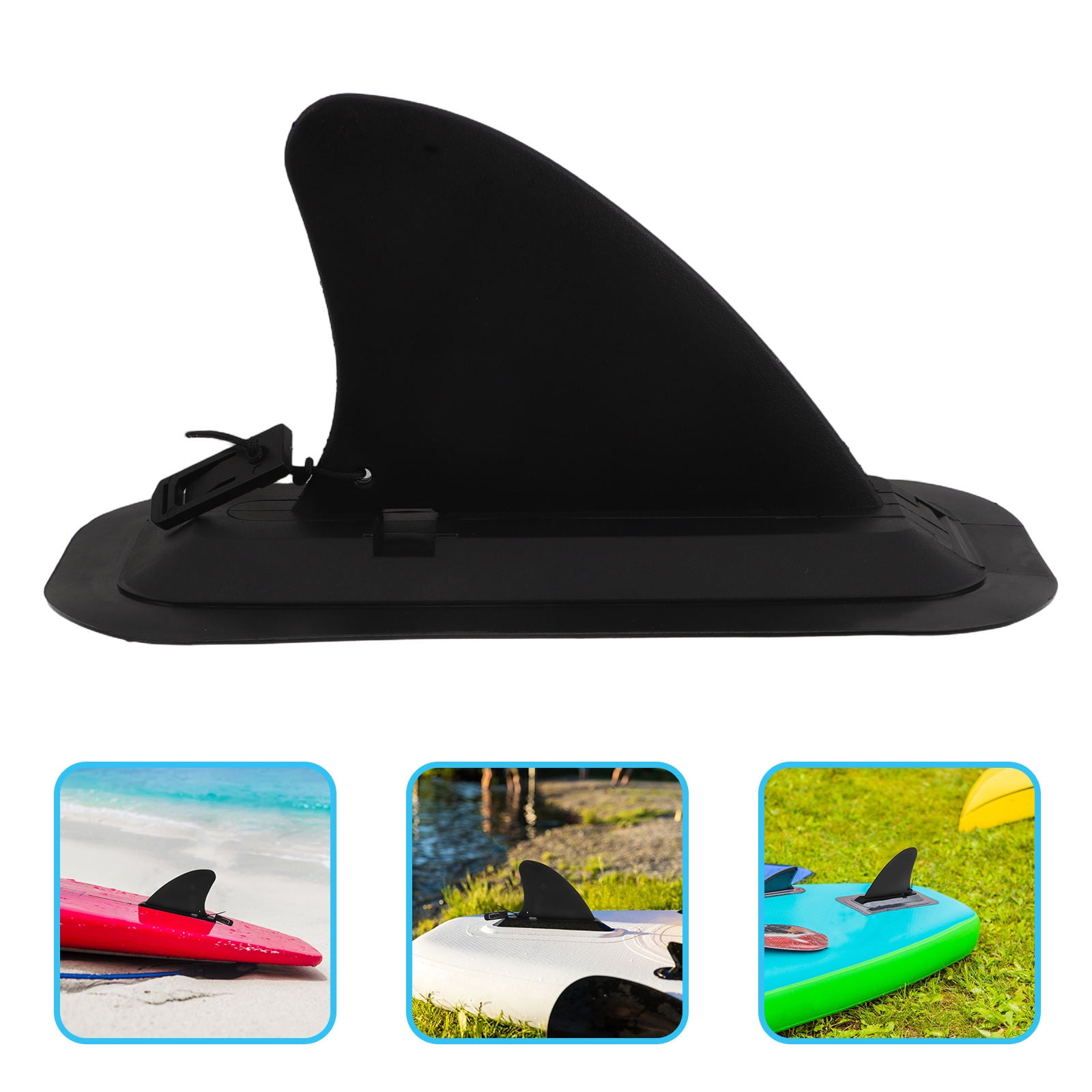 HONMEET paddleboard center fin Inflatable Kayak Fin Black with Improved ...