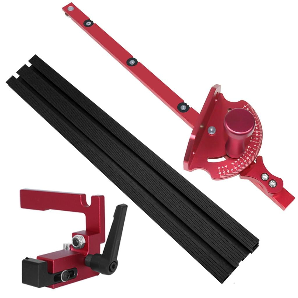 HONON Precisions Miter Gauge Universal Table Saw Protractor Push Handle ...