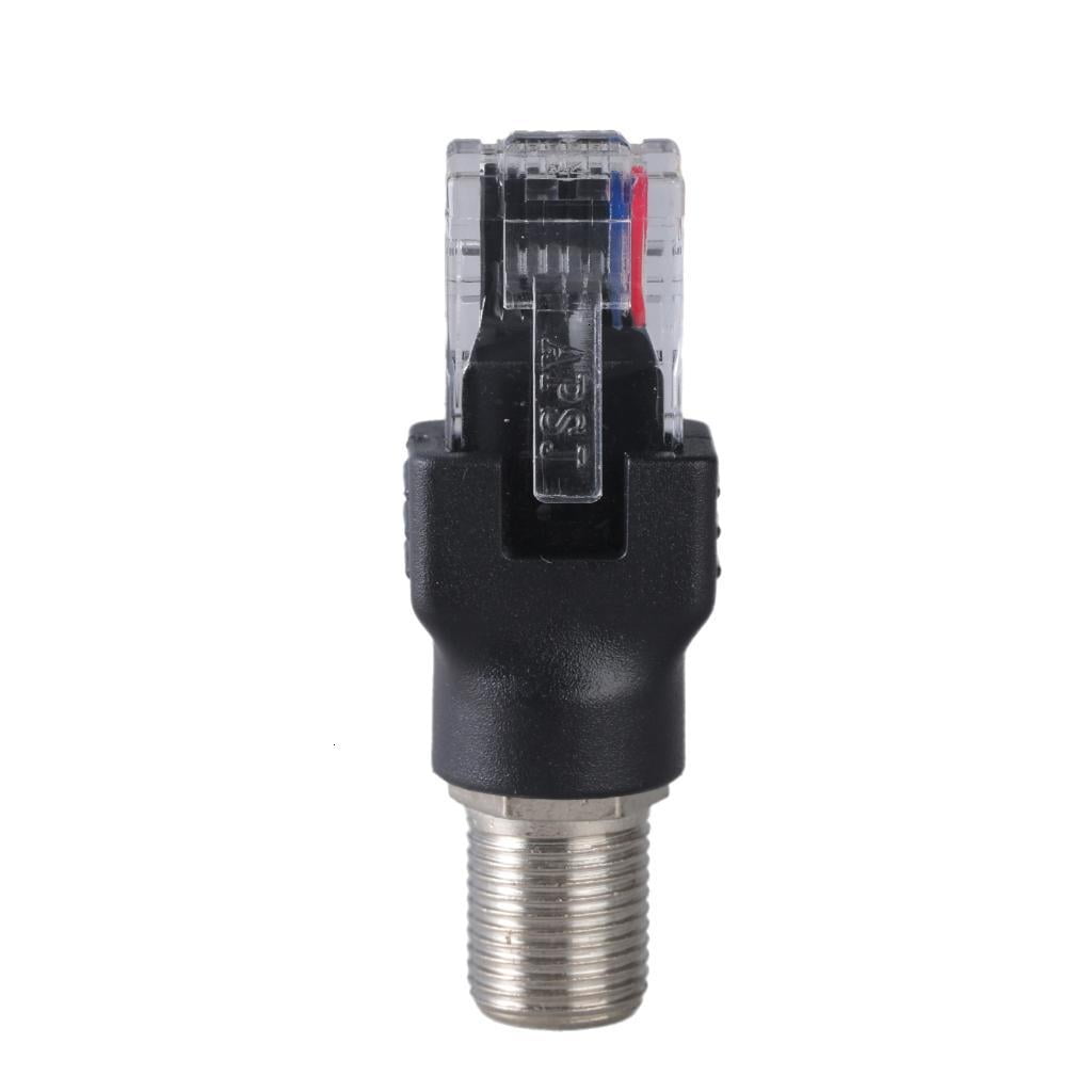 HONON RF to RJ45 Converters RJ45 to RF Connectors Coax Straight ...