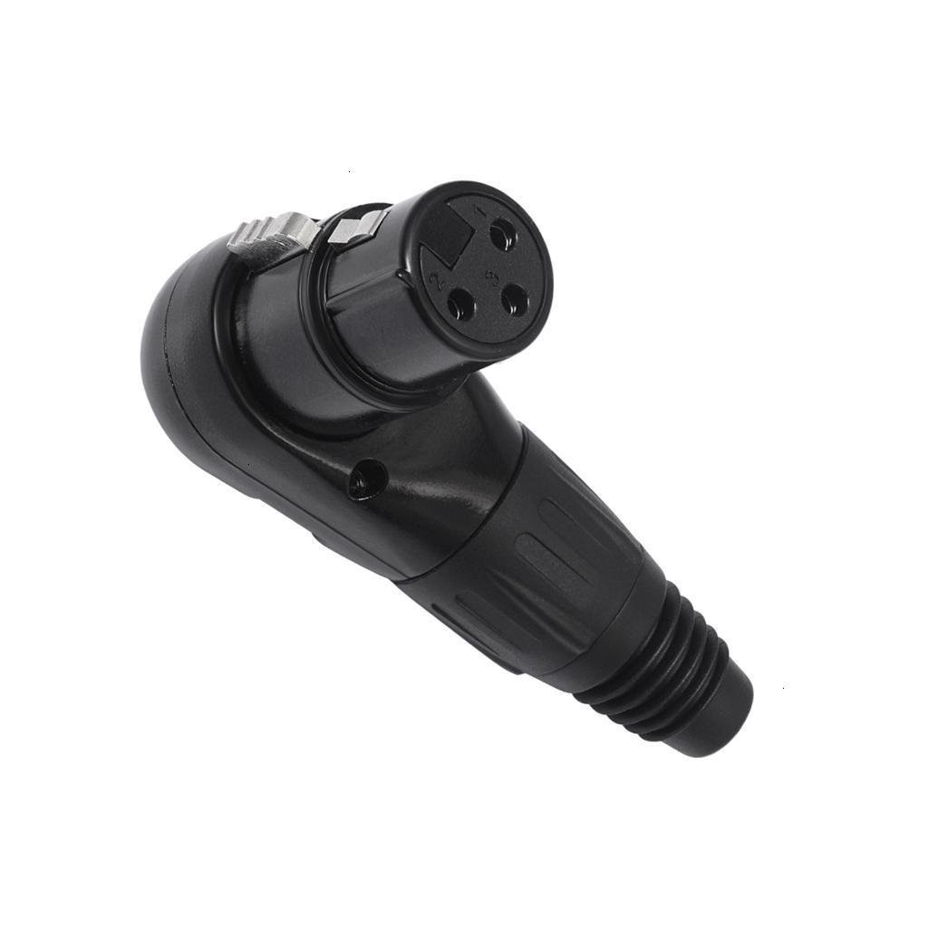 HONON Standard 3 Pin Connector Male/Female Converter Adapter Right ...