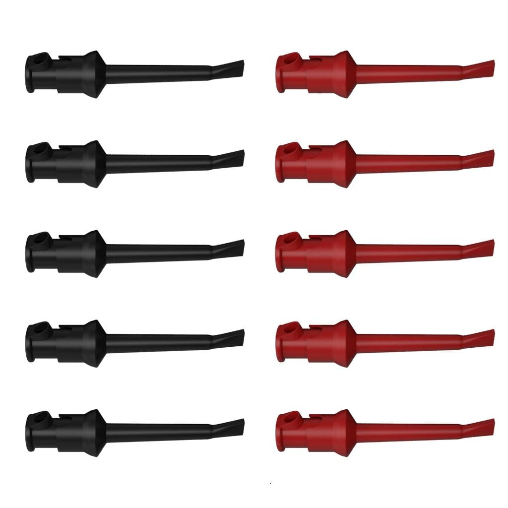HONON Test Clip for Multimeter Copper Test Hook Clip Grabber Test Leads ...