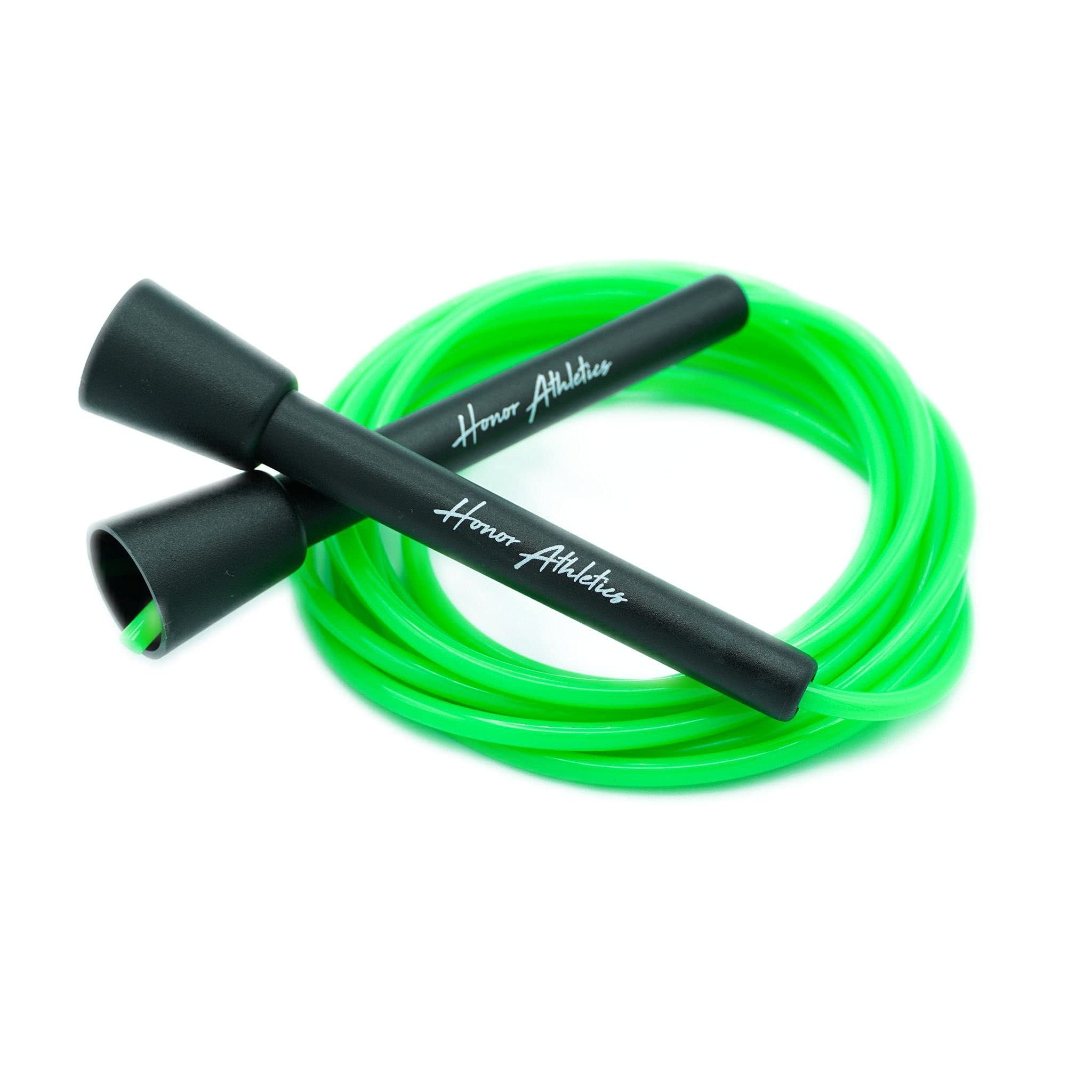 HONOR ATHLETICS Speed Rope, Skipping Rope - Best for Double Under, Boxing, MMA, Cardio Fitness ...