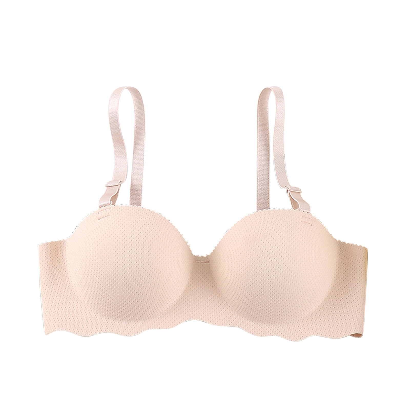 HONVEIO Supportive Sports Bras for Women Push up A Seamless Bra with ...