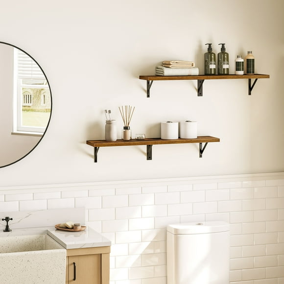 30 Inch Floating Shelves