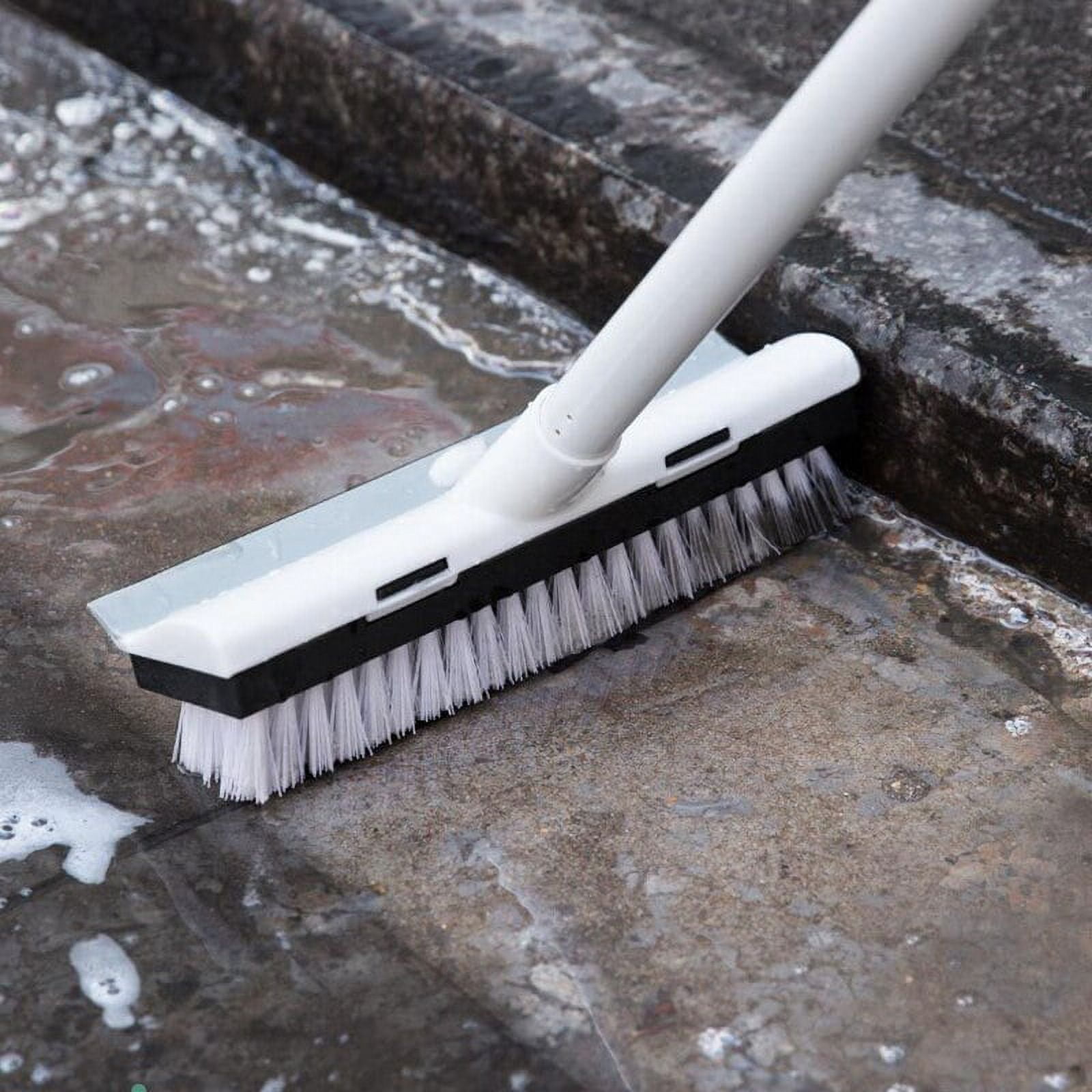 Hoofun Scrub Brush Cleaning Brush With Detachable Long Handle 2 In 1