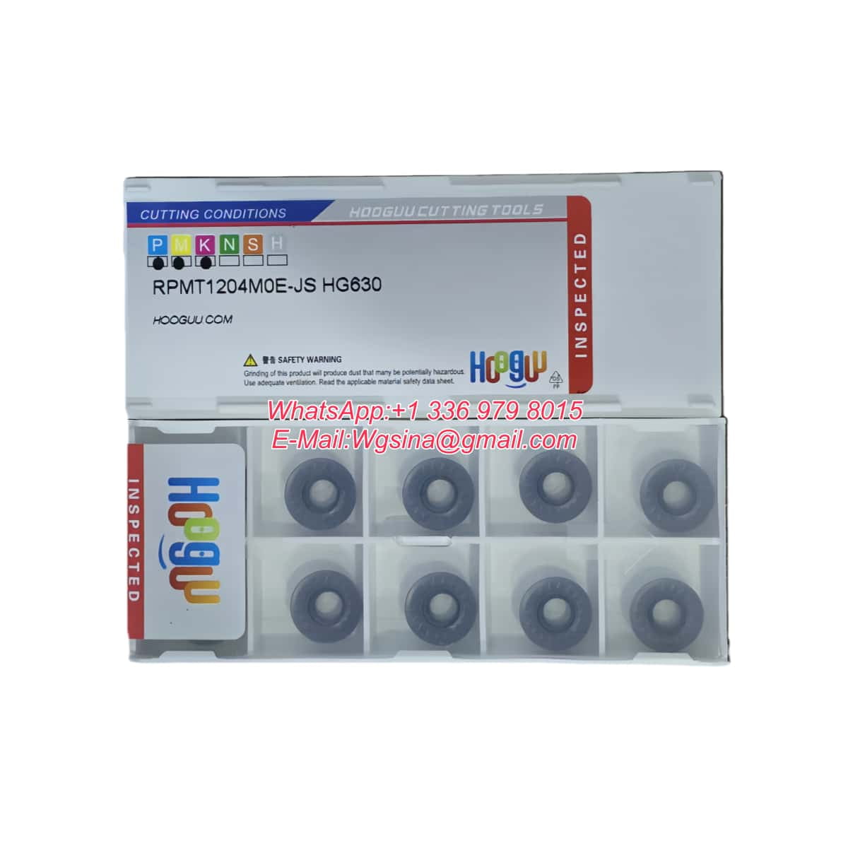 HOOGUU RPMT1204MOE-JS HG630 Milling Insert 100% Original 10pcs ...