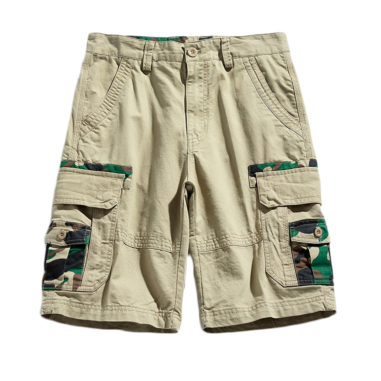 HOOMEUMY Deals 2024 Men Summer Ruffle Dress Puff Sleeve Crew Neck Solid ...