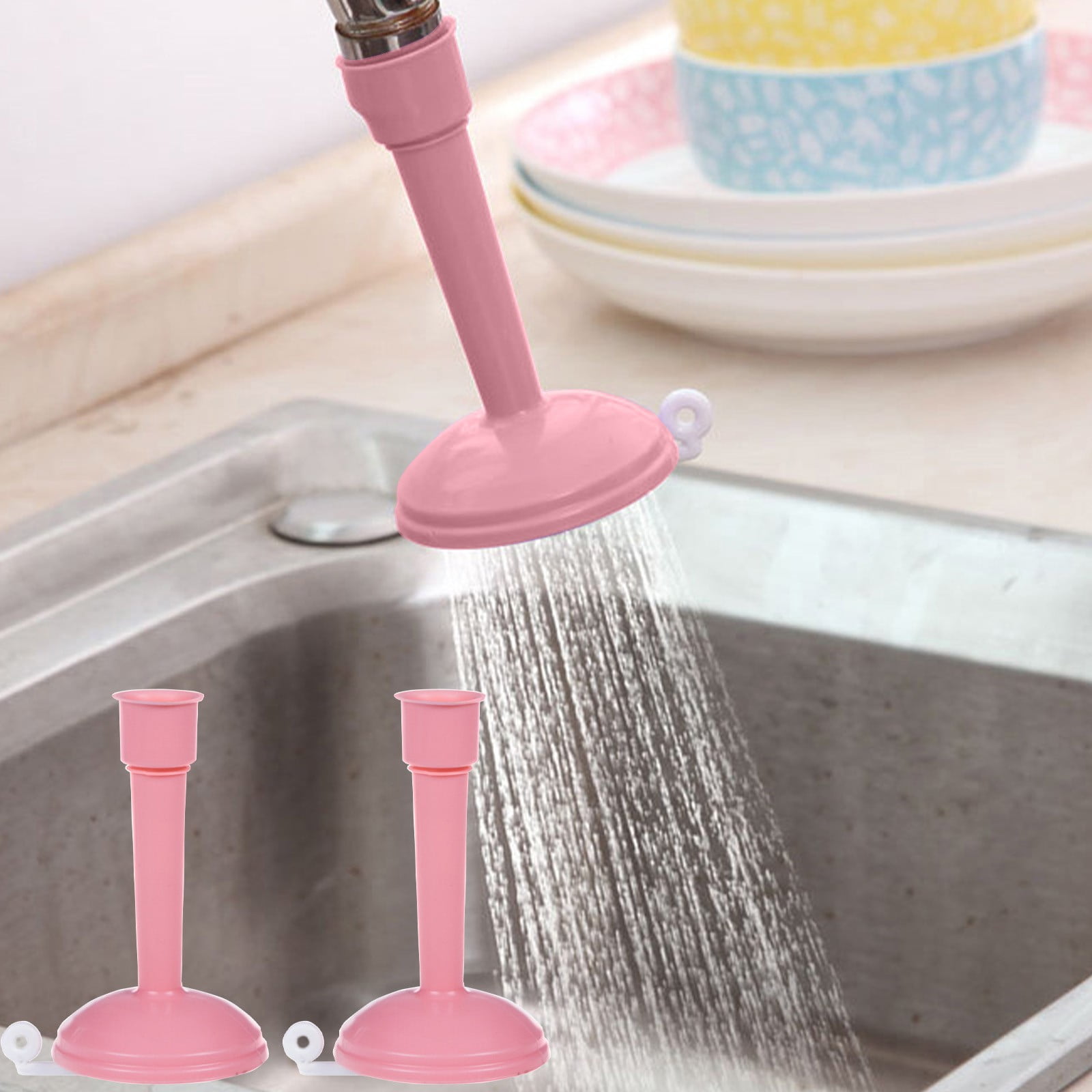 HOOMY Kitchen Faucet Aerator Sink Tap Sprayer Head, Molds Adjustable ...