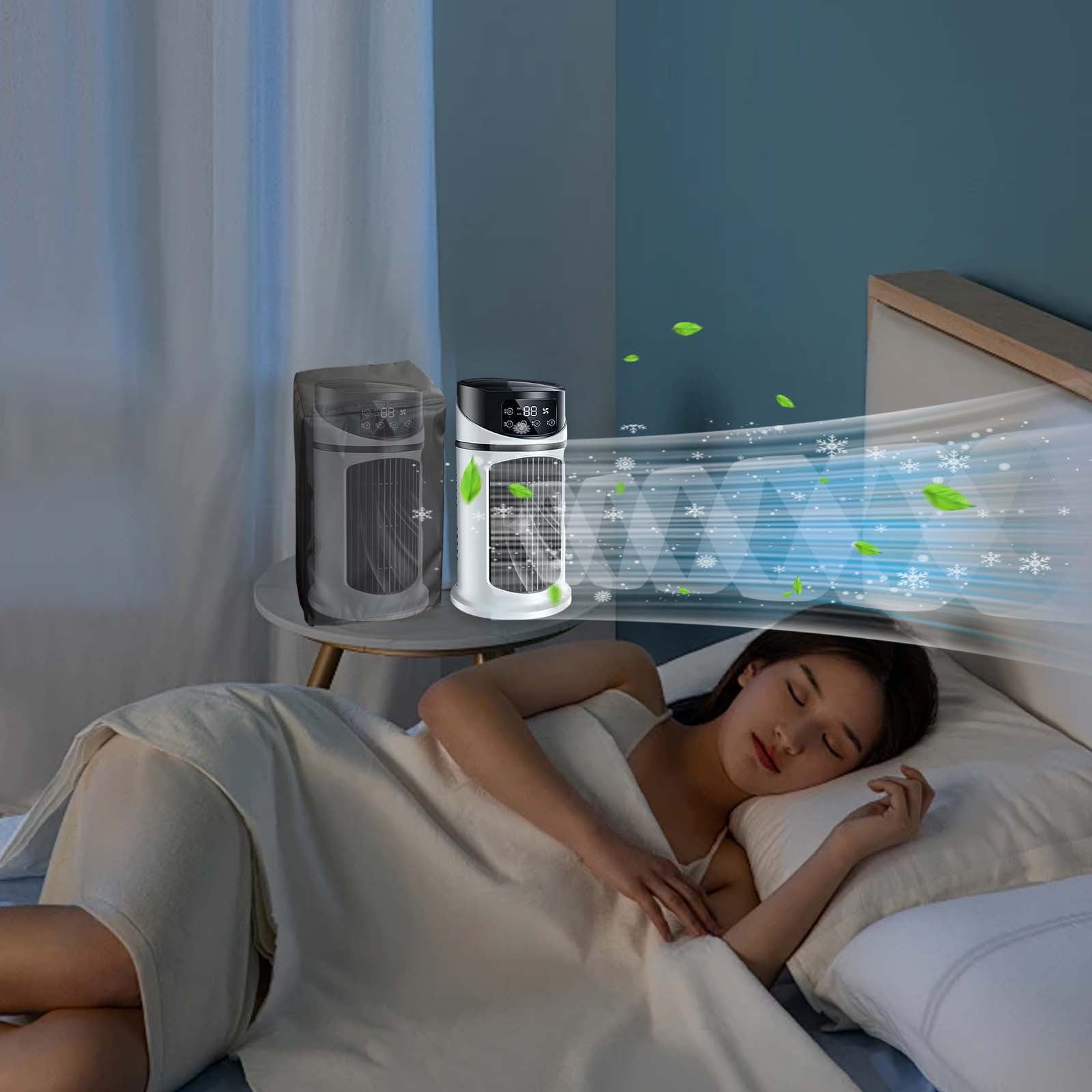 HOOMY Portable Air Conditioners Energy Saving Portable Air Conditioners ...