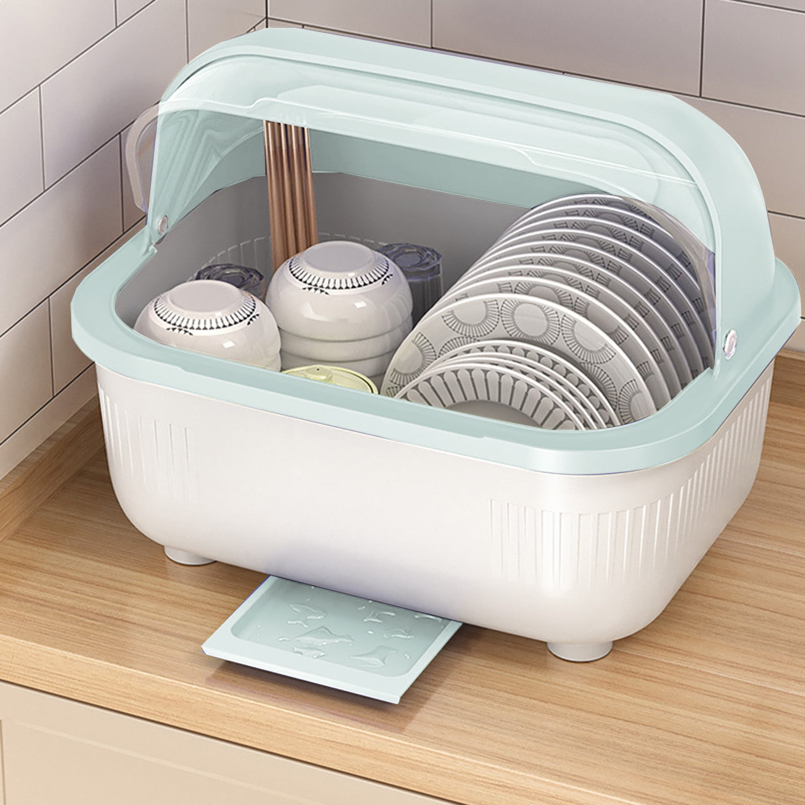 HOOMY Storage Containers-Quilted Dish Storage Containers with Lid Hard ...