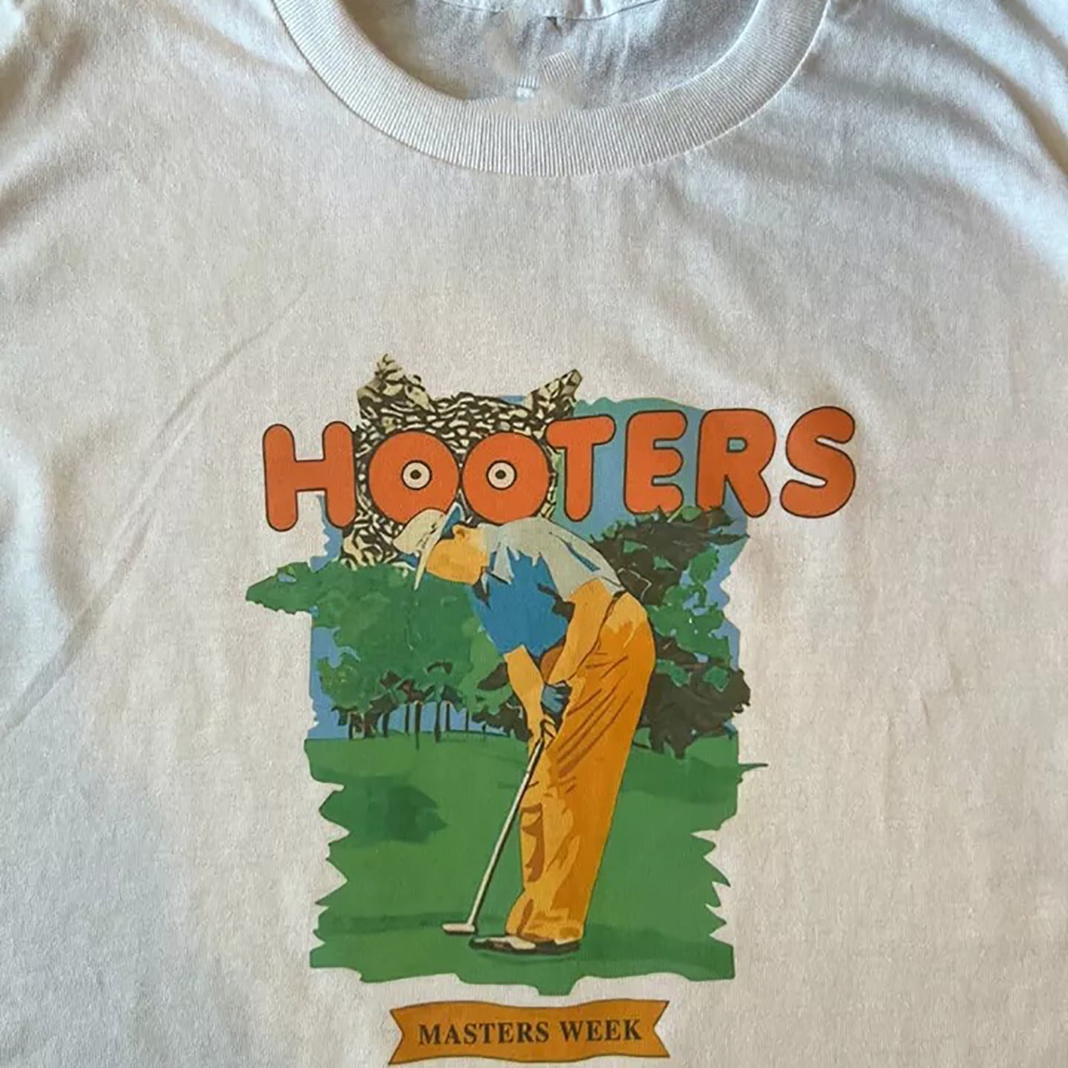 HOOTERS Masters Week 1993 Vintage Hooters Golf Tee - Walmart.com