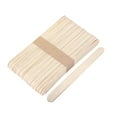 Hooudo Popsicle Stick Clearance Ice Cream Stick Wood Sticks For Craftingunfinished Natural