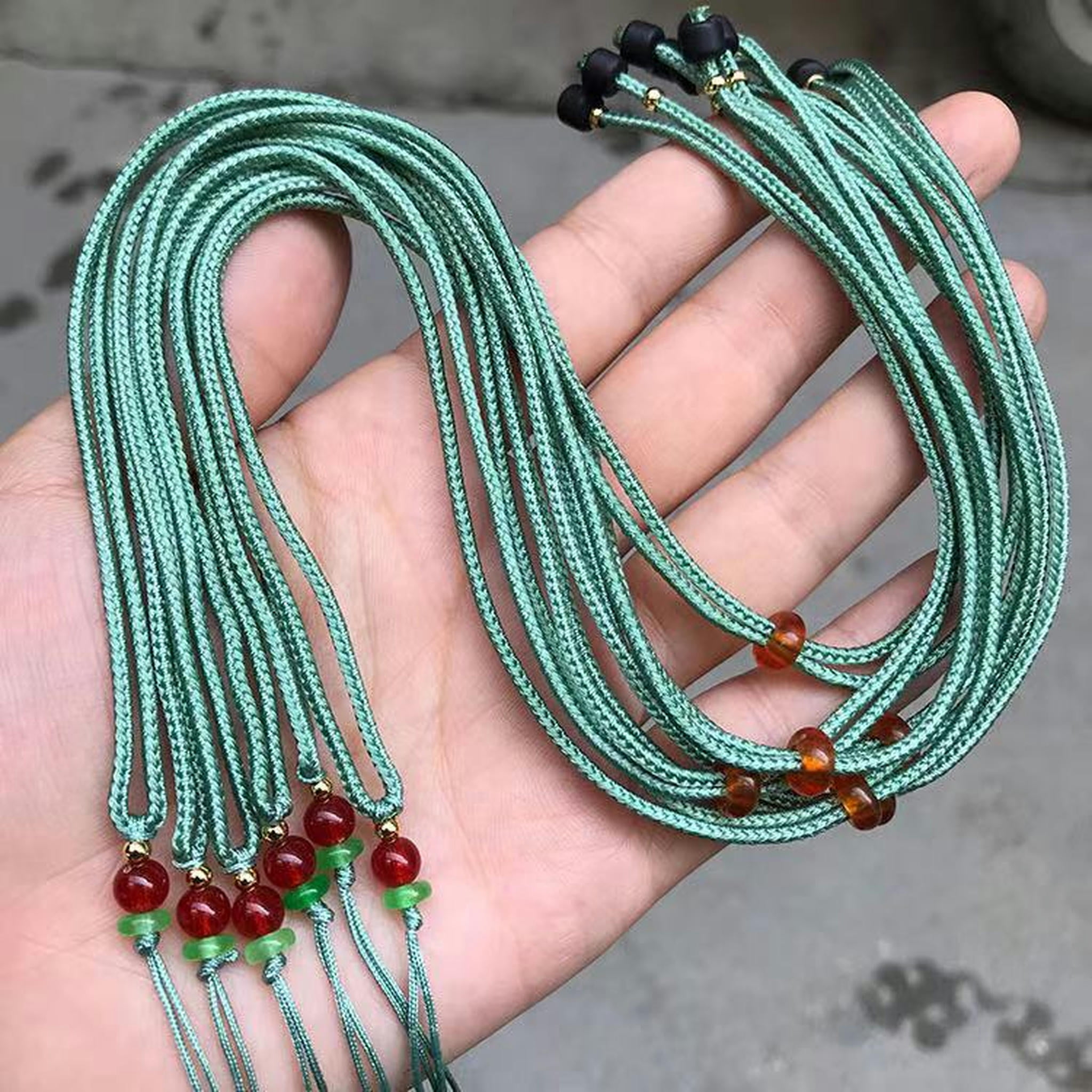 HOOUN 10 Pendant Ropes Necklace Ropes Woven Ropes Diy Ropes-3-66cm ...