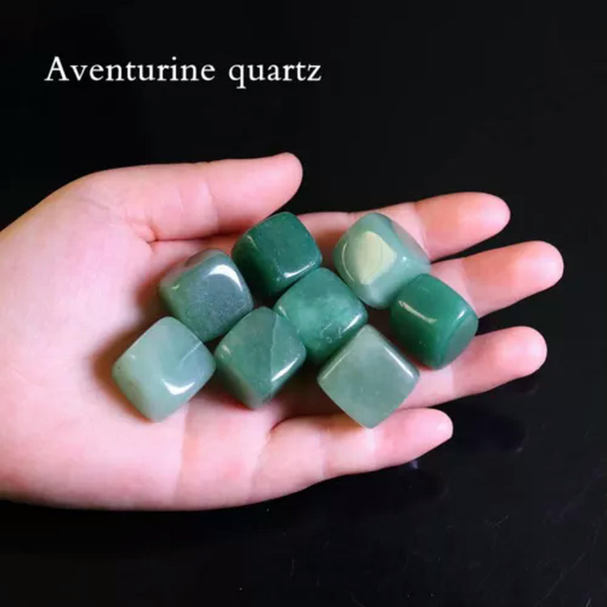 HOOUN 100g Bulk Lot Gemstone Cube Quartz Crystal Chakra Stone Specimen ...