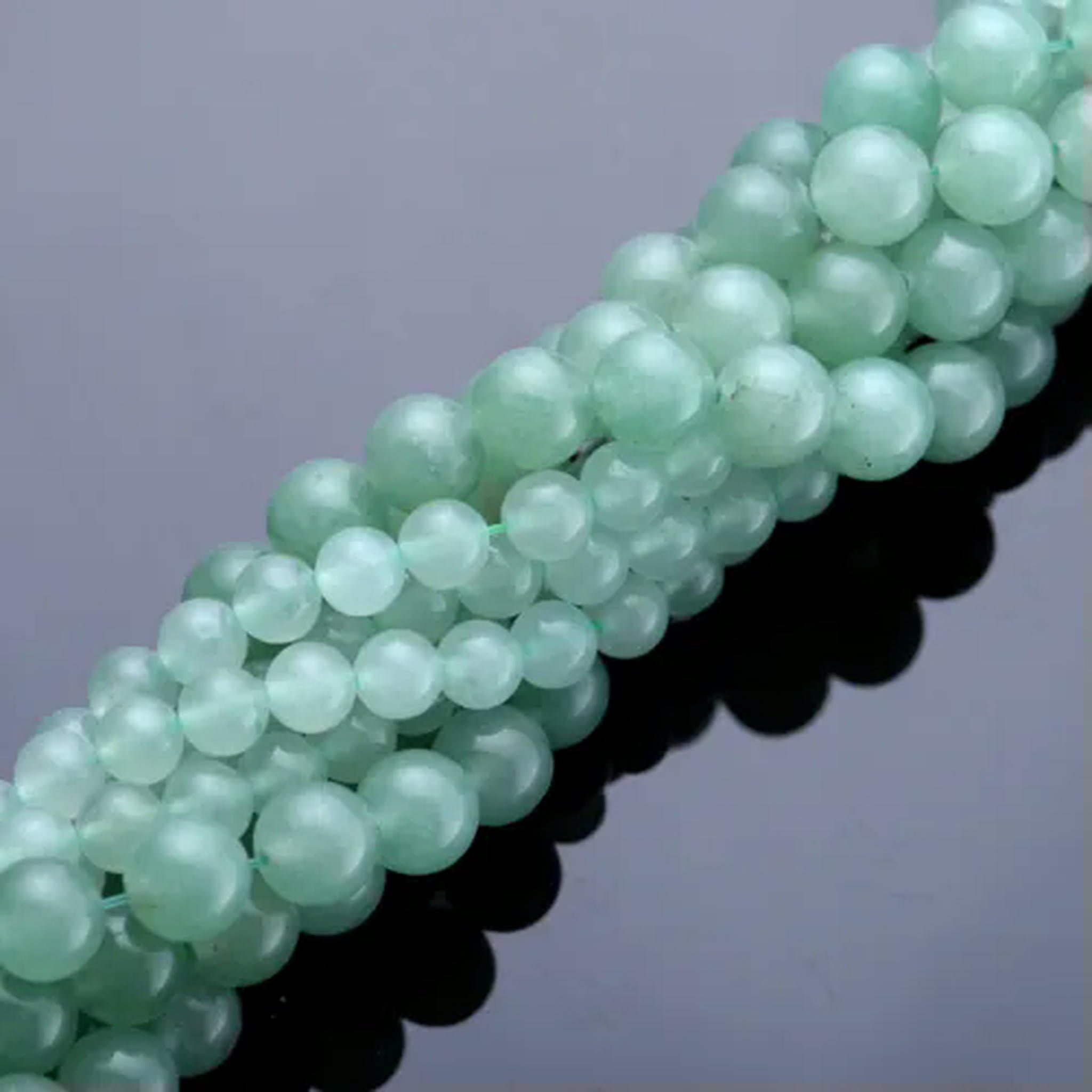 HOOUN 15“ Natural 4/6/8mm Freeform Gemstone Beads For DIY Jewelry ...