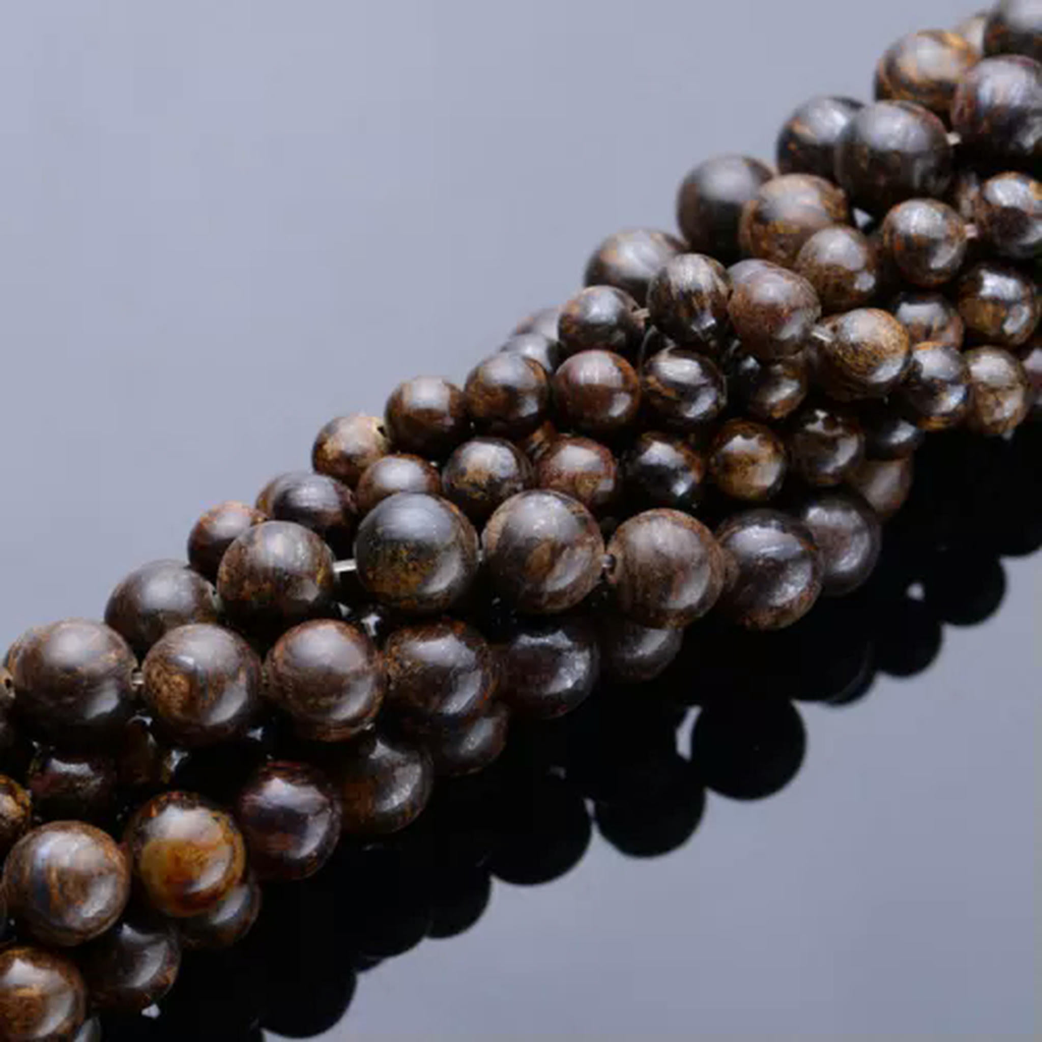 HOOUN 15“ Natural 4/6/8mm Freeform Gemstone Beads For DIY Jewelry ...