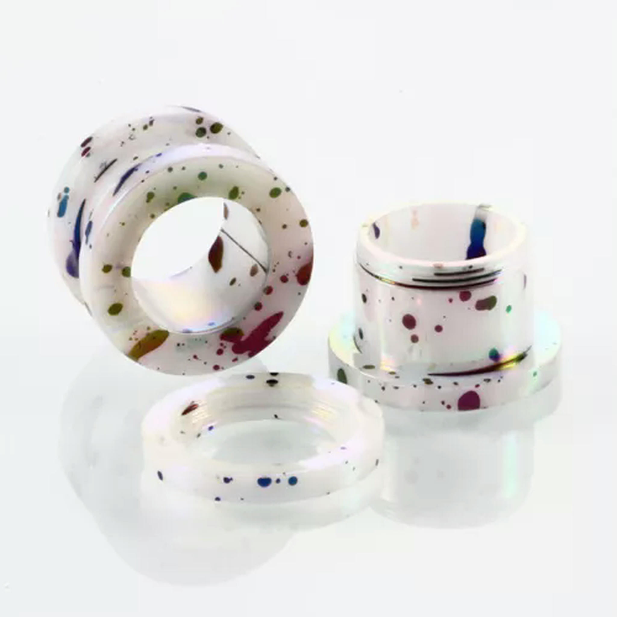 HOOUN 1PC Thick Acrylic Ear Skin Ear Tunnels Plugs Earskin Earlets ...