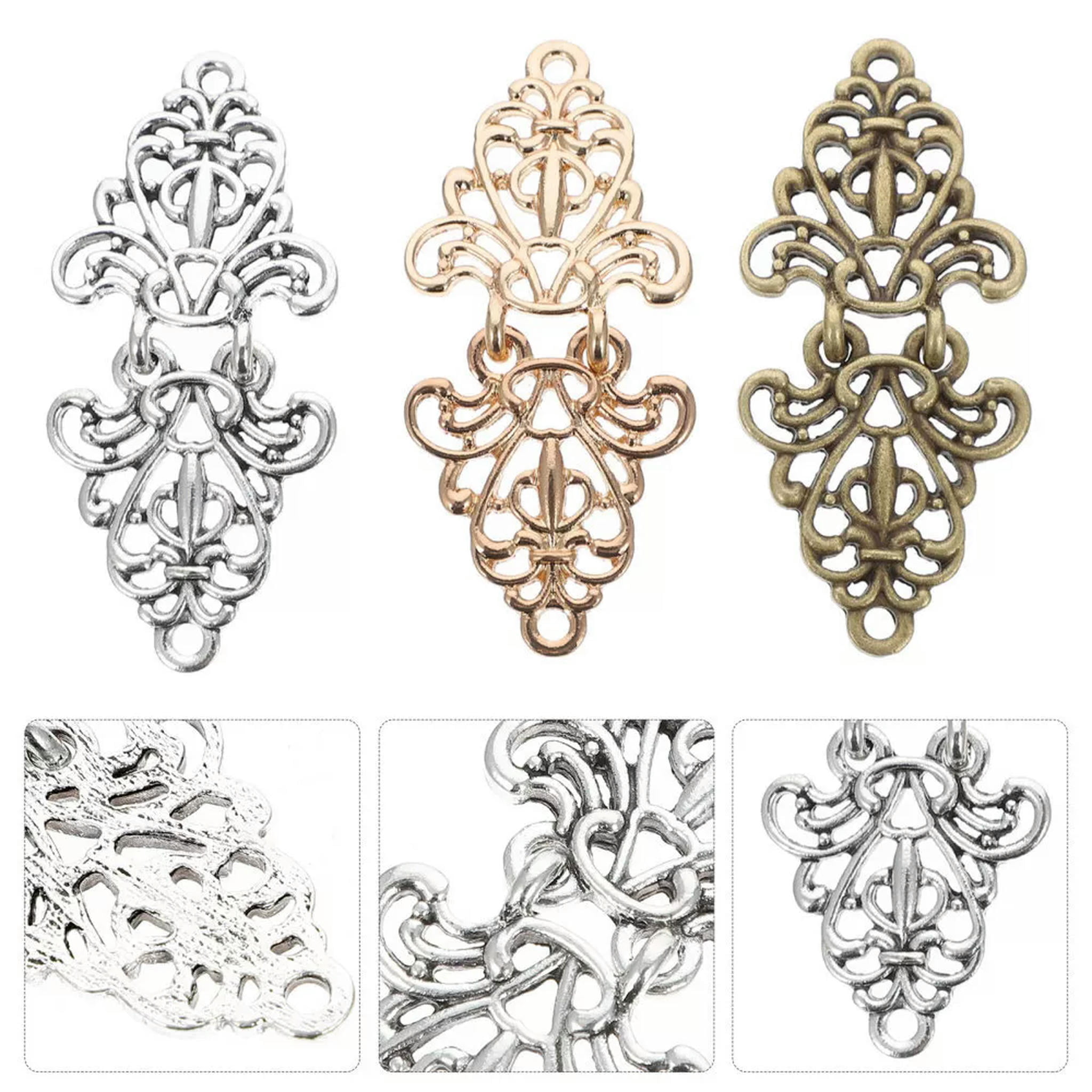 HOOUN 3 Pcs Hook and Eye Closures for Clothing Cape Cloak Clips Buckle ...