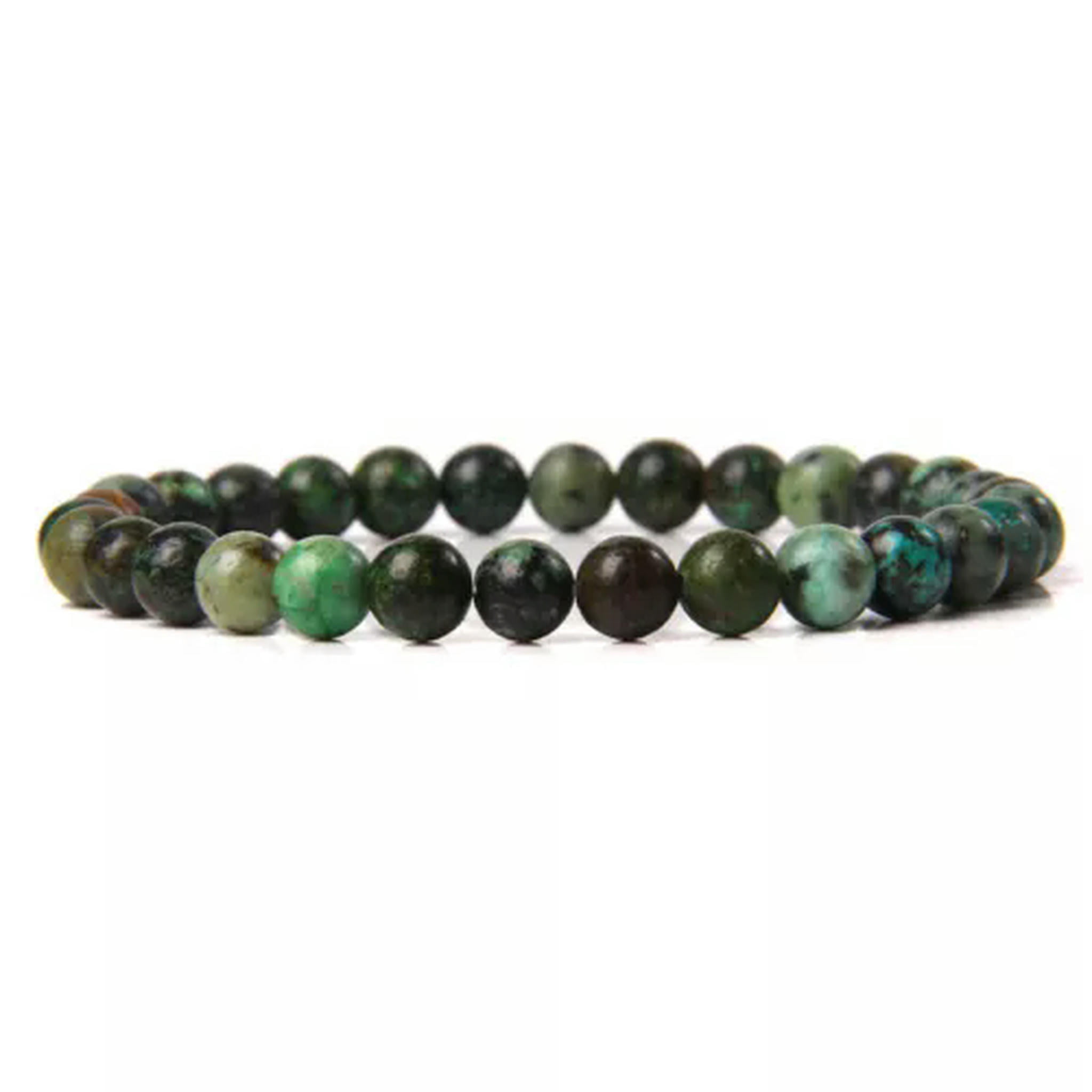 HOOUN 6MM Natural Healing Energy Crystal Jasper Quart Jade Bead Stone ...