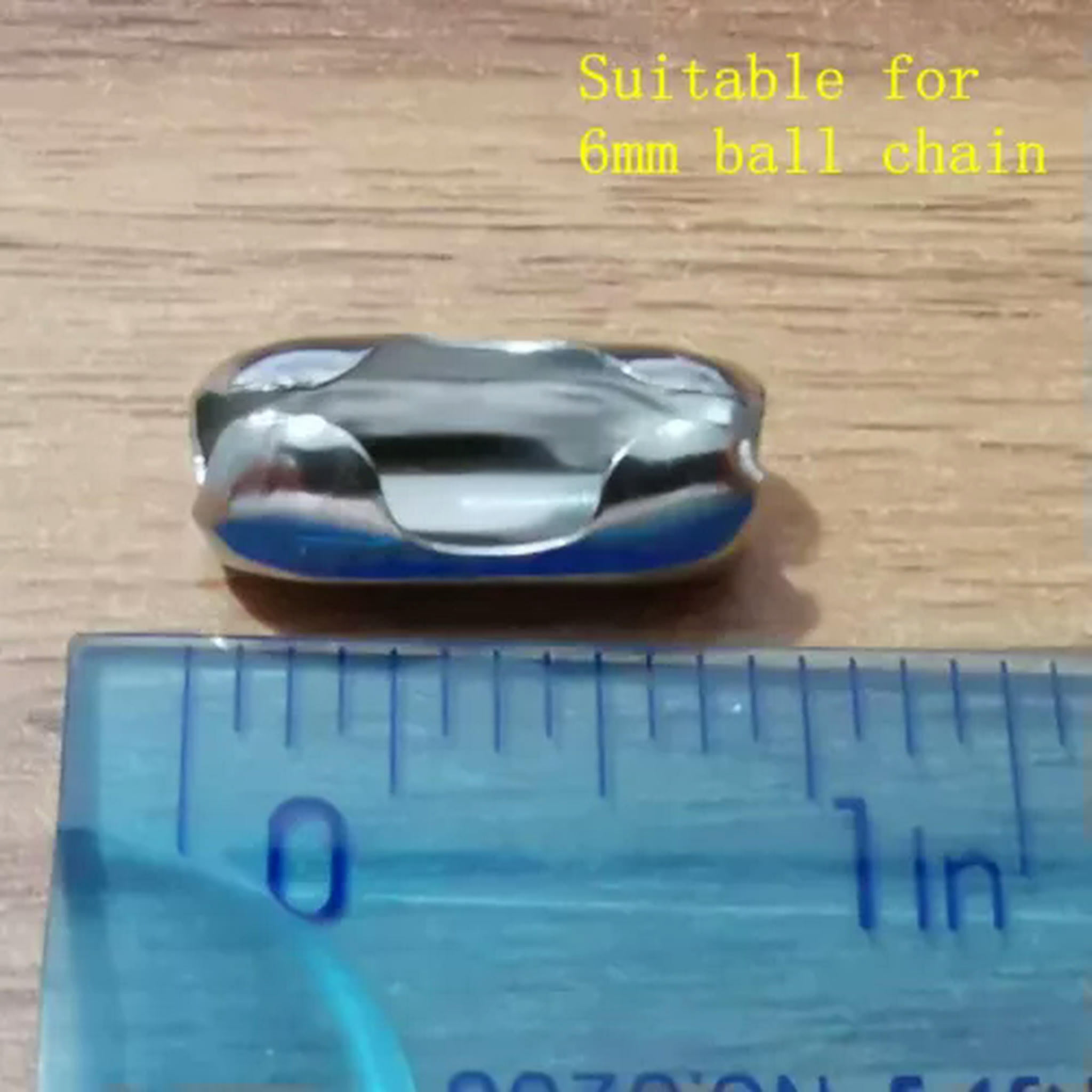 HOOUN 80pc stainless steel 6mm/8mm Roller Blind Ball Chain Connector ...