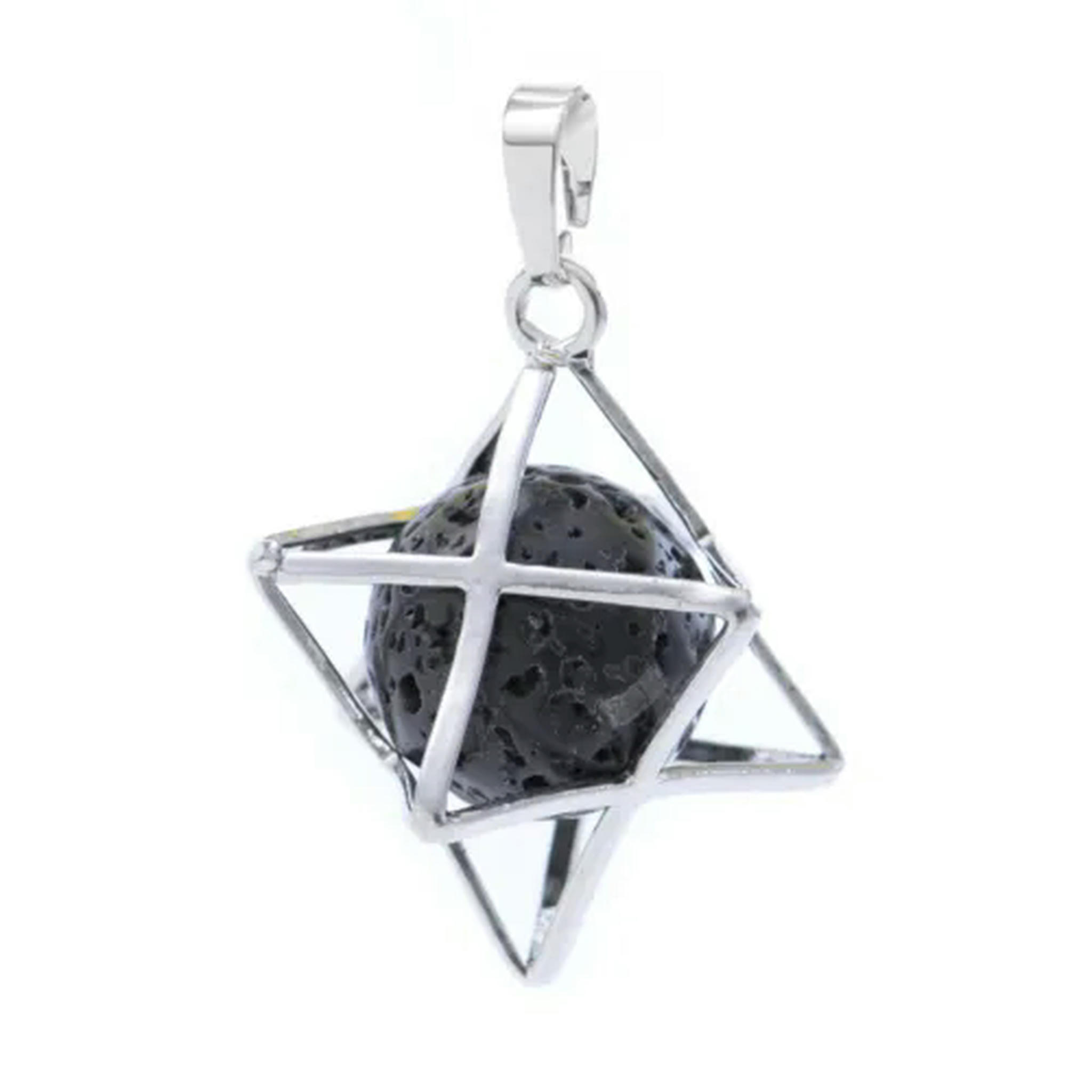 HOOUN Crystal Ball Sphere Pendulum Pendant Reiki Healing Dowsing Charms ...