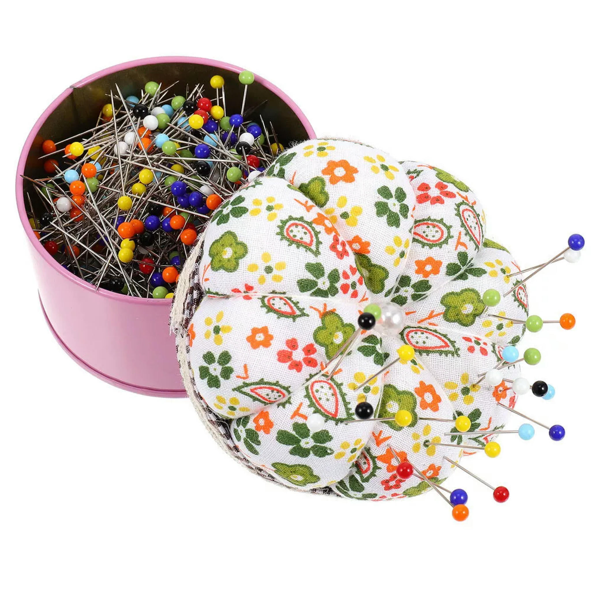 HOOUN Fabric Pin Holder Wrist Cushion Sewing Needle Pincushion Pins ...