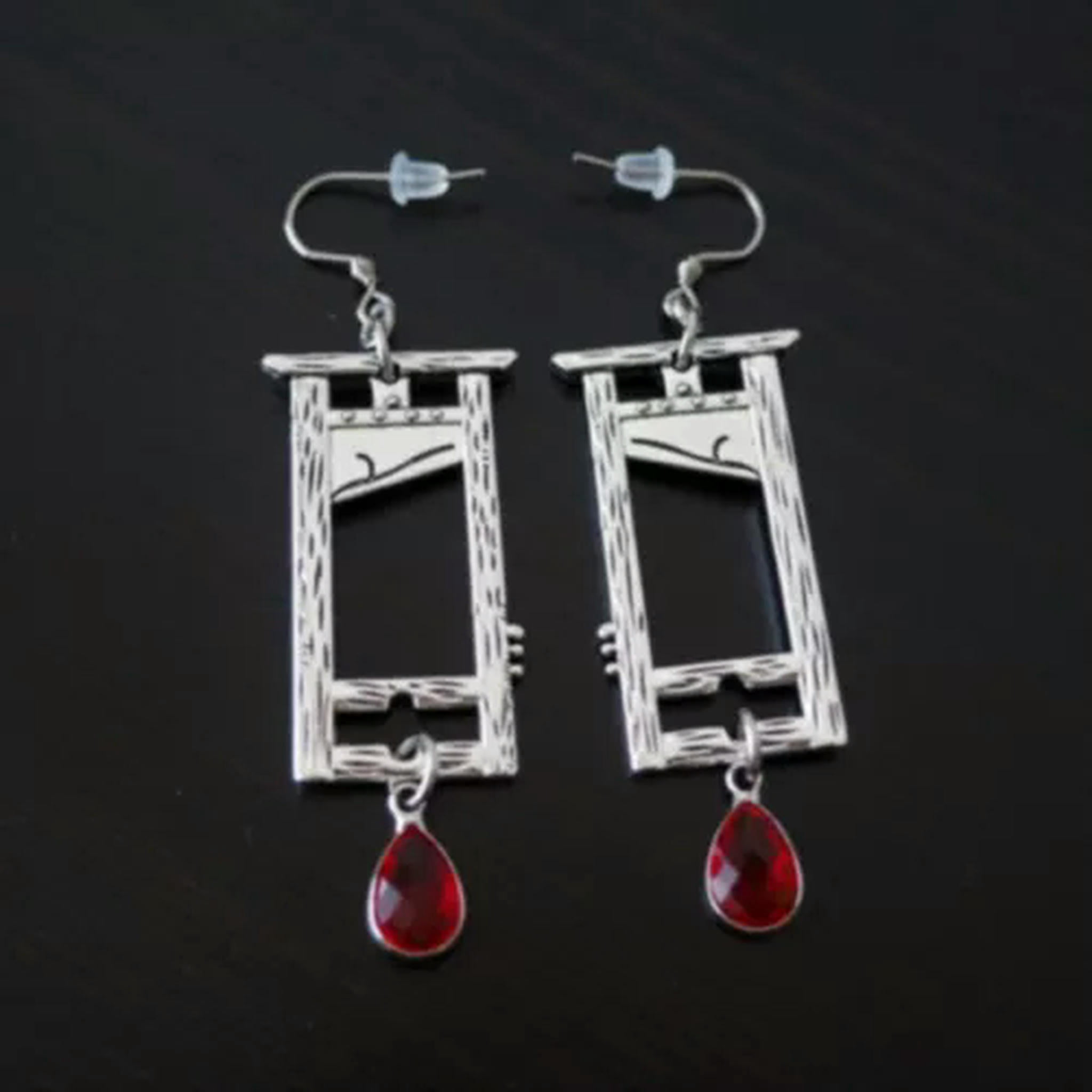 HOOUN Guillotine Earrings Macabre Gothic Gift Medieval Vintage Women ...