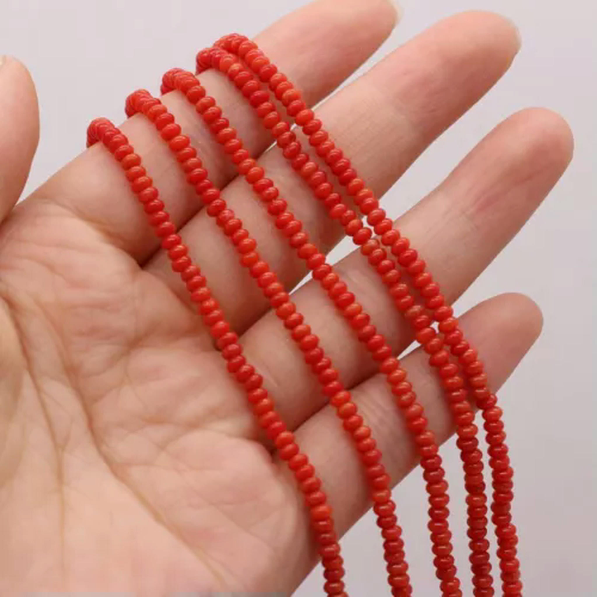 HOOUN Natural Coral Different Shape Coral Loose Exquisite Beads For ...