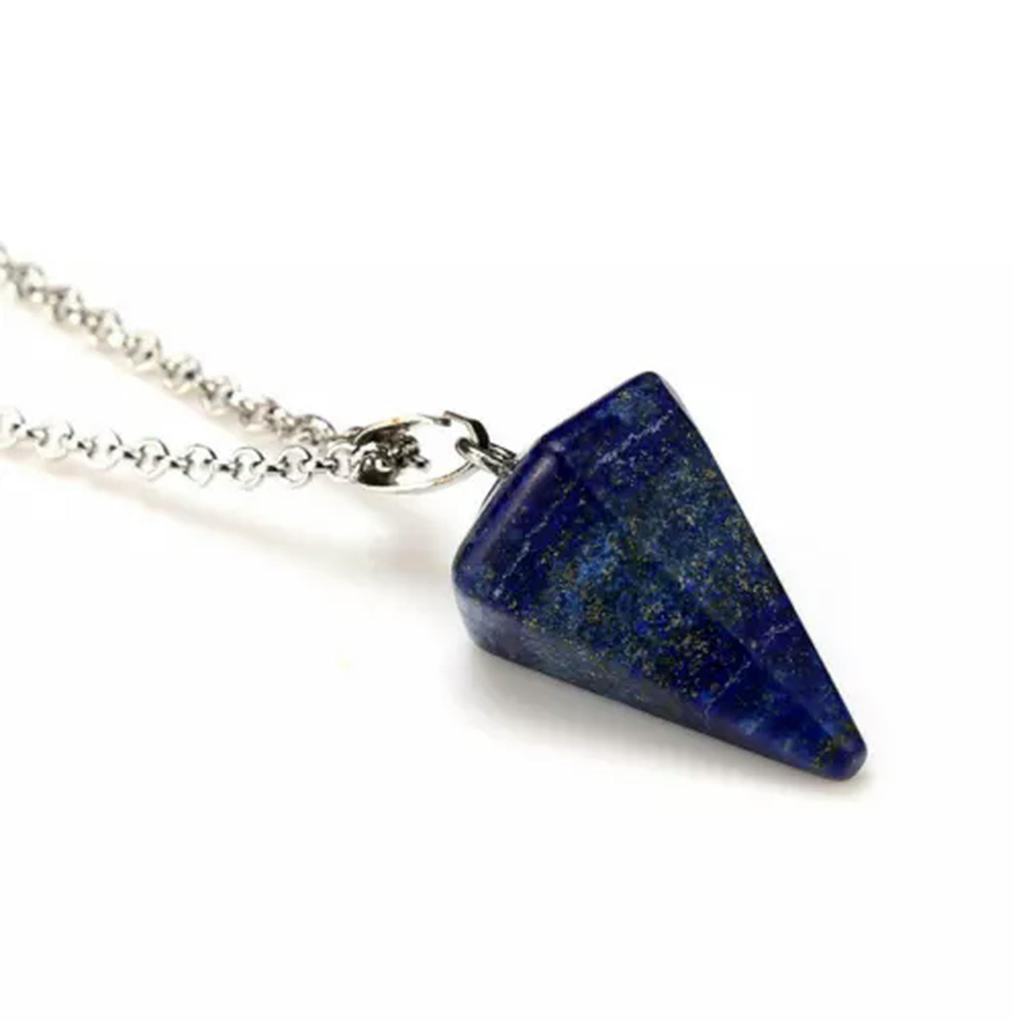 HOOUN Natural Crystal Pendulum Healing Dowsing Chakra Reiki Amulet ...