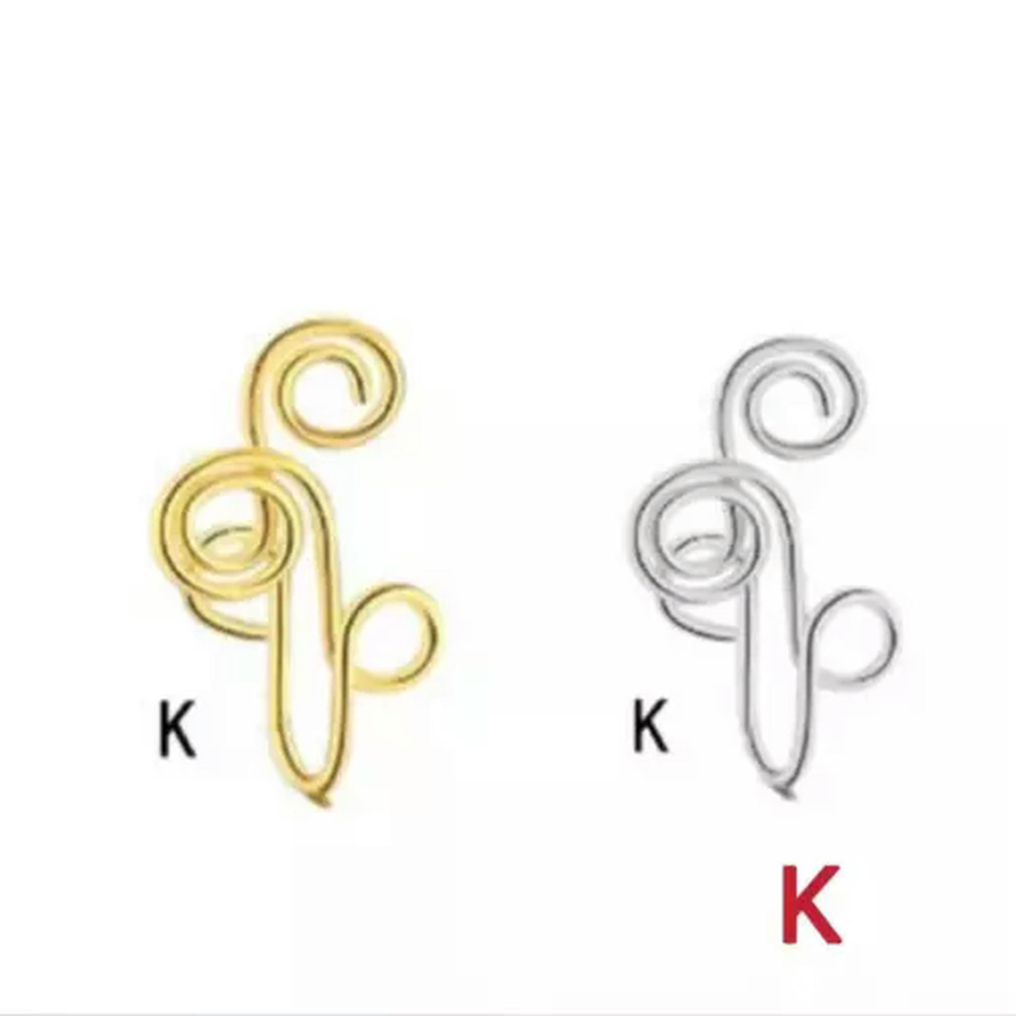 HOOUN Non-Piercing 316L Stainless Steel Fake Nose Clip Septum Nose ...