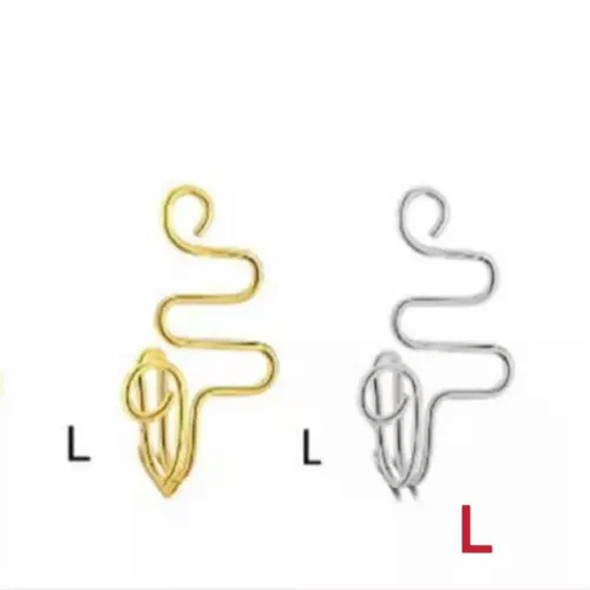 HOOUN Non-Piercing 316L Stainless Steel Fake Nose Clip Septum Nose ...