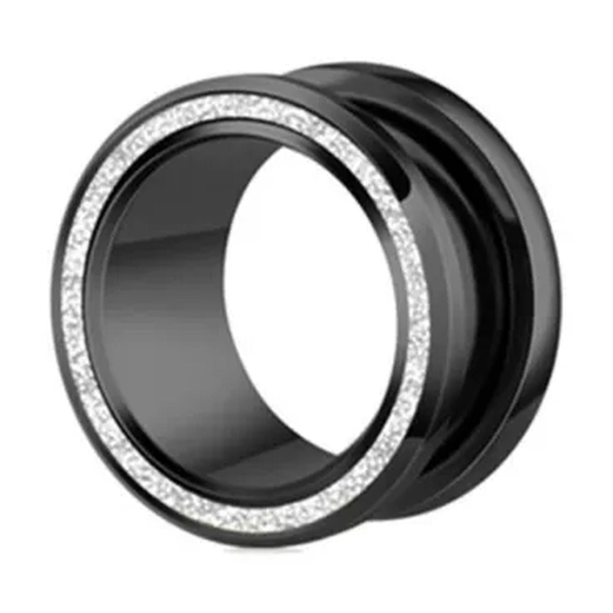 HOOUN Screw Stainless Steel Ear Gauges Flesh Tunnels Plugs Stretchers ...