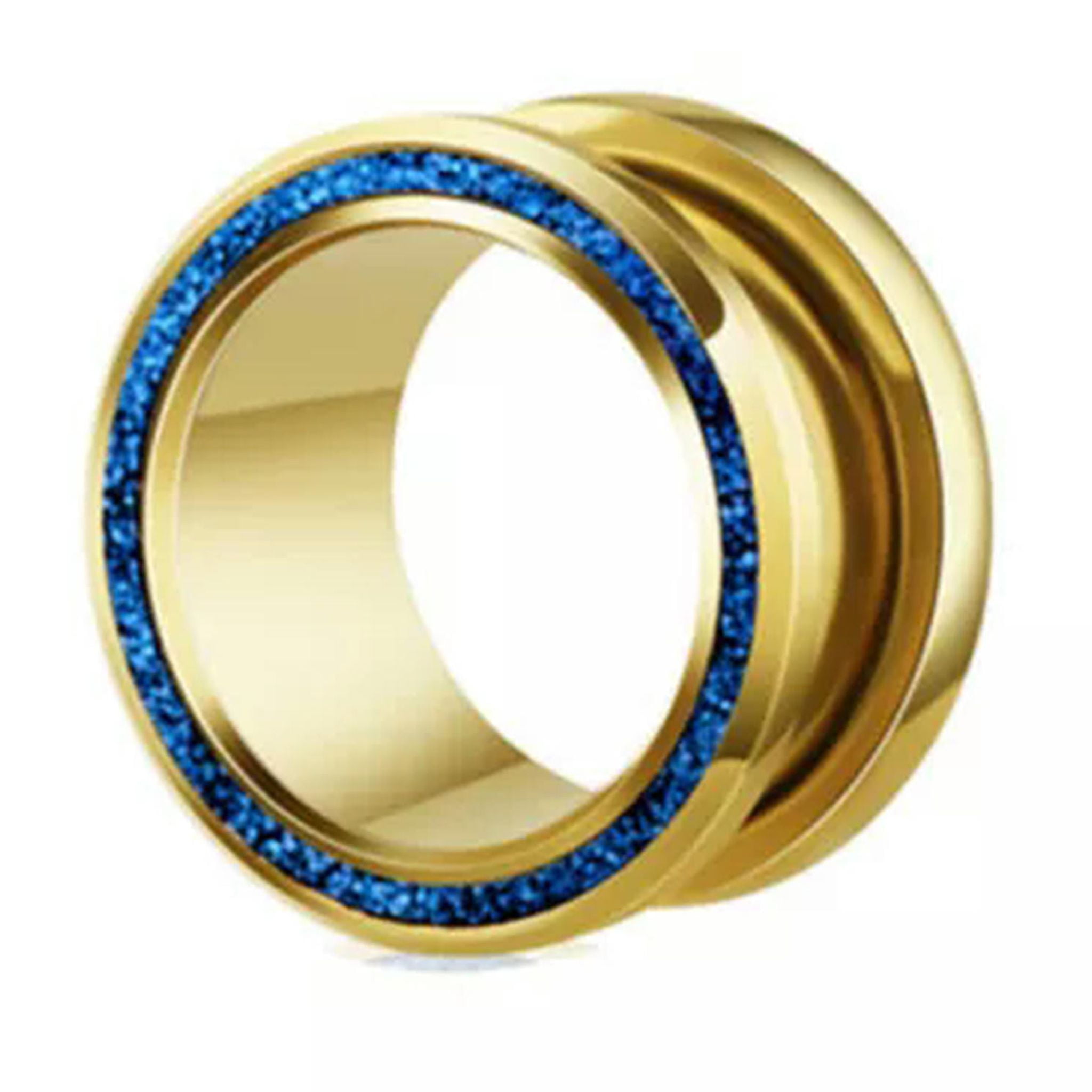 HOOUN Screw Stainless Steel Ear Gauges Flesh Tunnels Plugs Stretchers ...