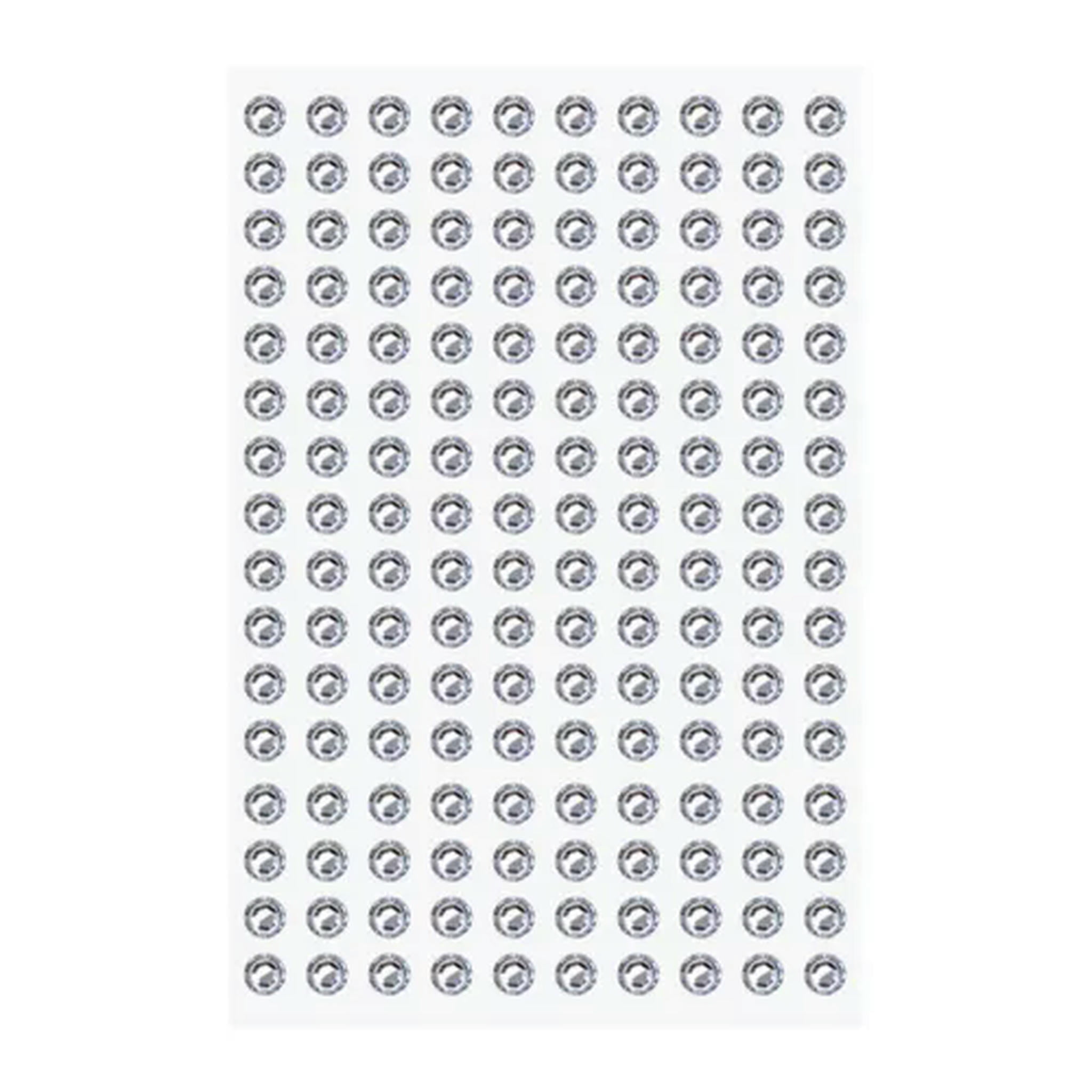 HOOUN Self Adhesive Face Hair Gems Rhinestones Crystal Sticker Body ...