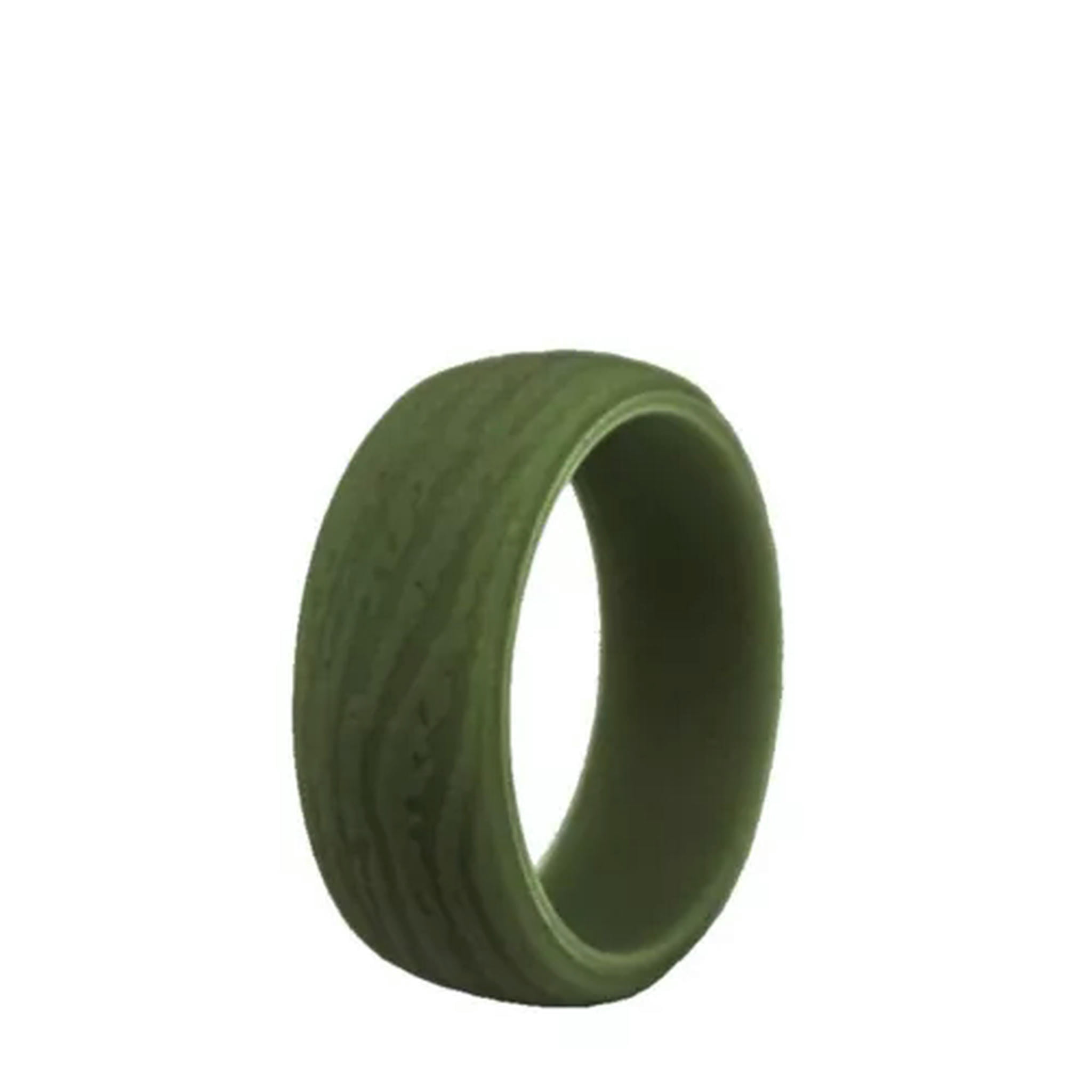 HOOUN Silicone Wedding Engagement Ring Men Women Rubber Band Gym Sport ...
