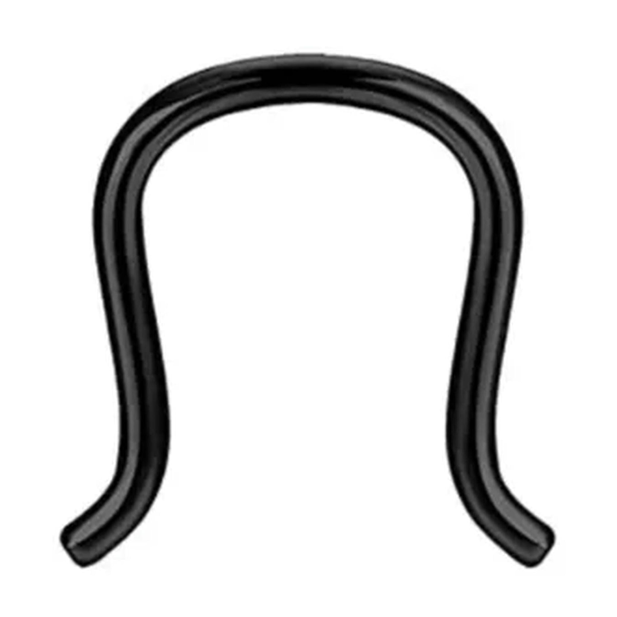 HOOUN Stainless Steel U-Shaped Septum Ring Fashion Nose Clip Cuff ...