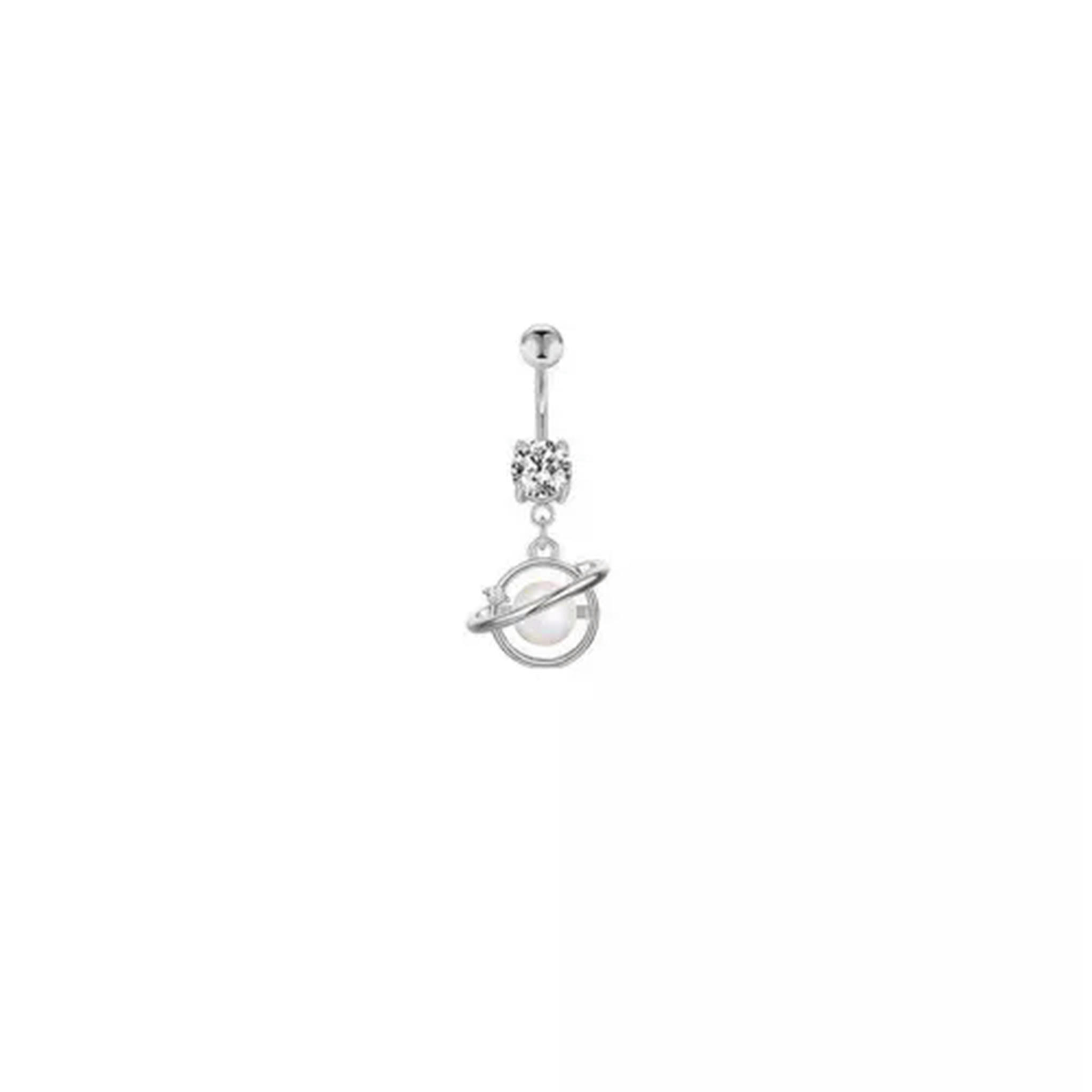 HOOUN Star Sexy Drop Piercing Belly Navel Bar Rings Fashion Rhinestone ...