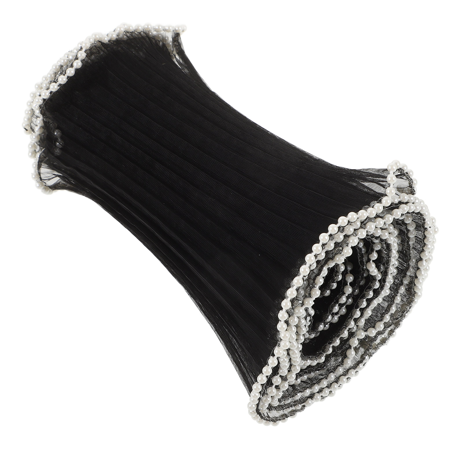 HOOWIFFY Decorative Black Wave Yarn for Durable Floral Wrapping ...