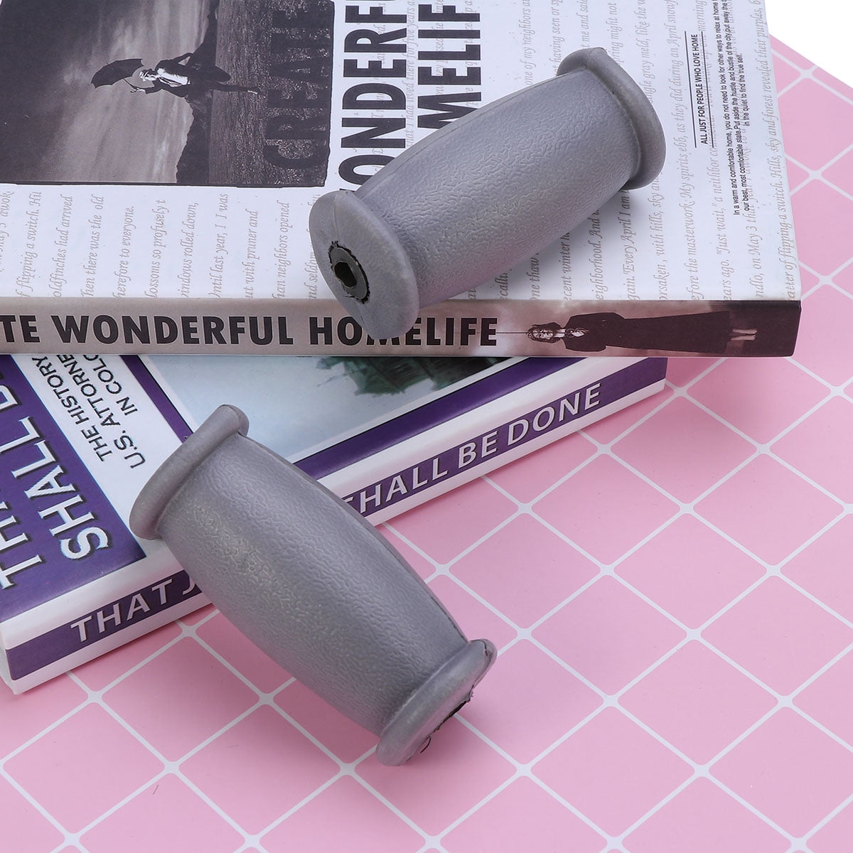HOOWIFFY 1 Pair Crutch Hand Grips Rubber for People with mobility issues 10x5x4.5cm - Walmart.com