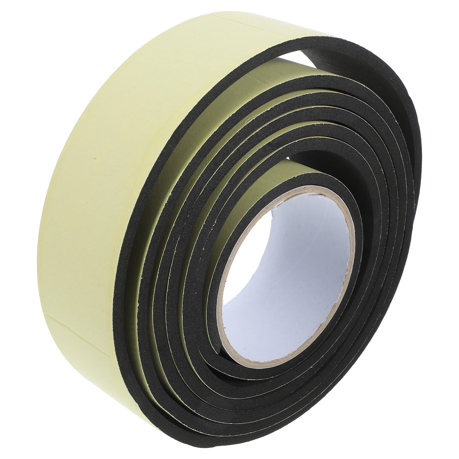HOOWIFFY Window Weather Stripping Foam Adhesive Strip Tape Black ...