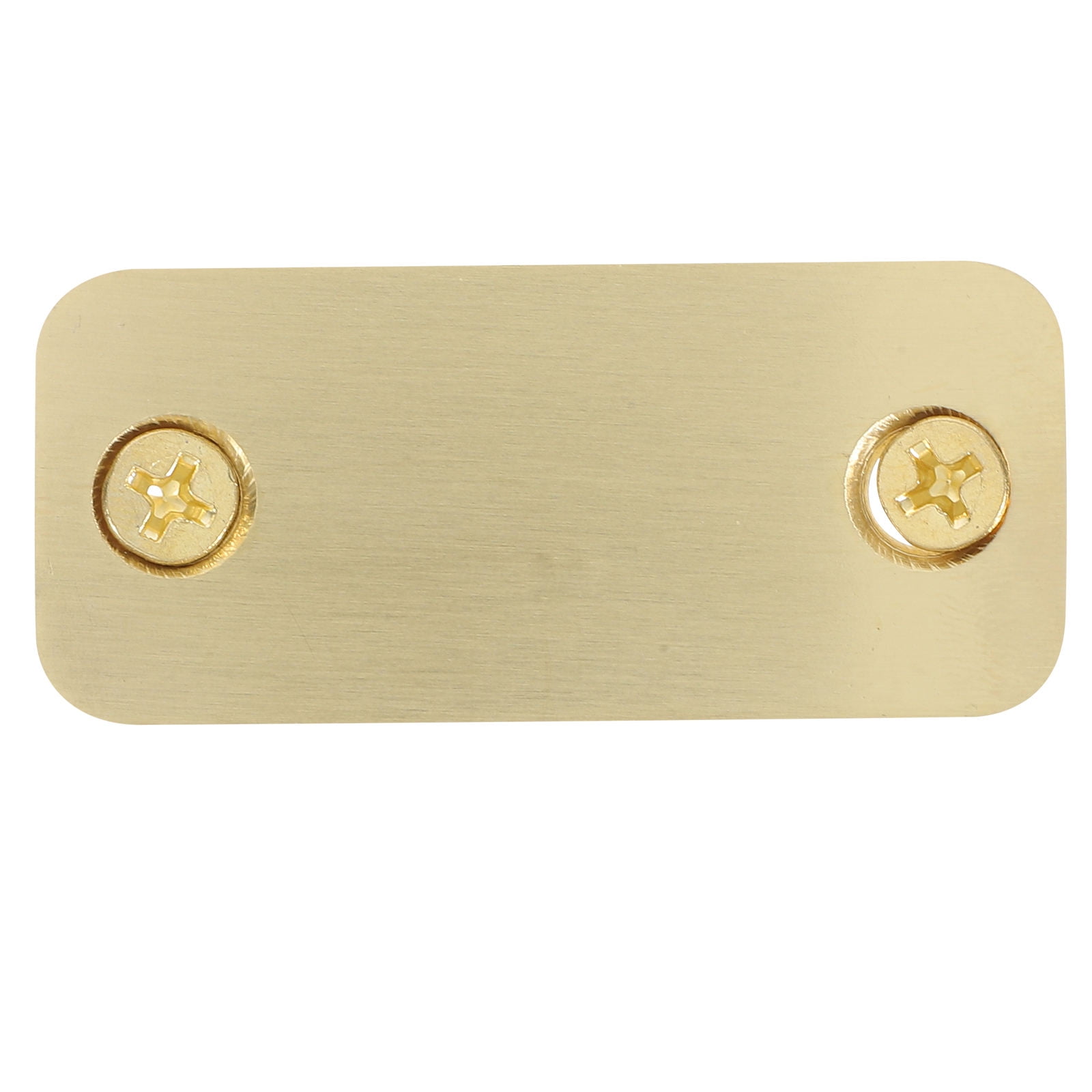 HOOWIFFY 1 Set Door Filler Plate Covering Gaps Stainless Steel Golden ...