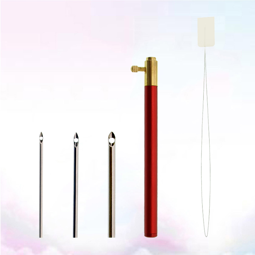 HOOWIFFY 1 Set Punched Needle Kits for Adults Beginner with Red ...