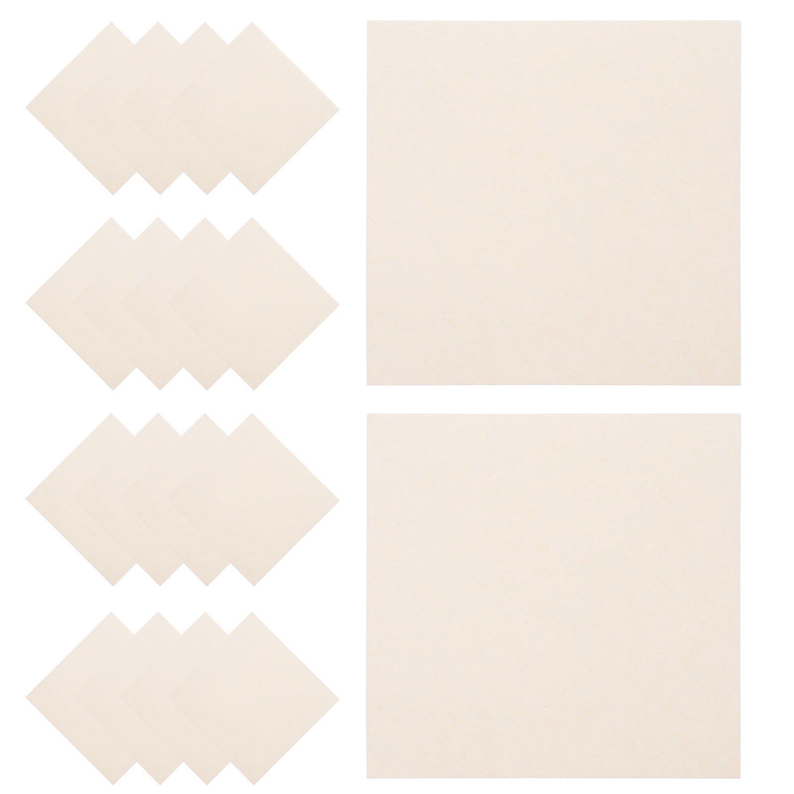 HOOWIFFY Large Qualitative Filter Papers Square 100 Sheets 3.9x3.9in ...