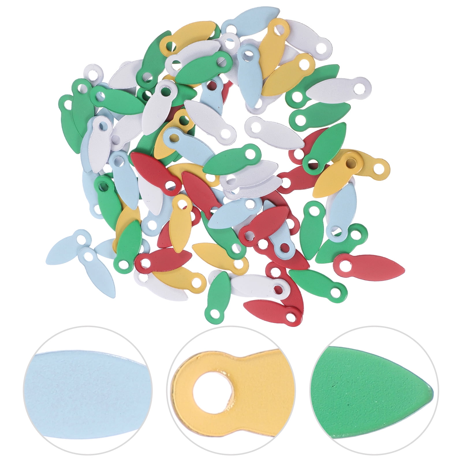 HOOWIFFY 100Pcs Acrylic Picture Frame Backing Tabs For Picture Hanging ...