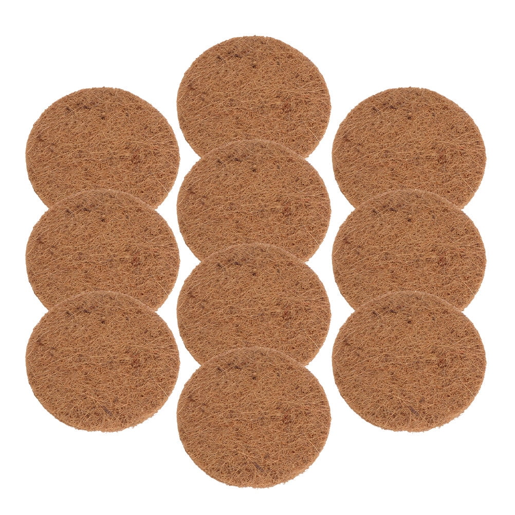 HOOWIFFY 32Pack Round Pigeon Nest Pads Coconut Fiber for Pet Owners and ...