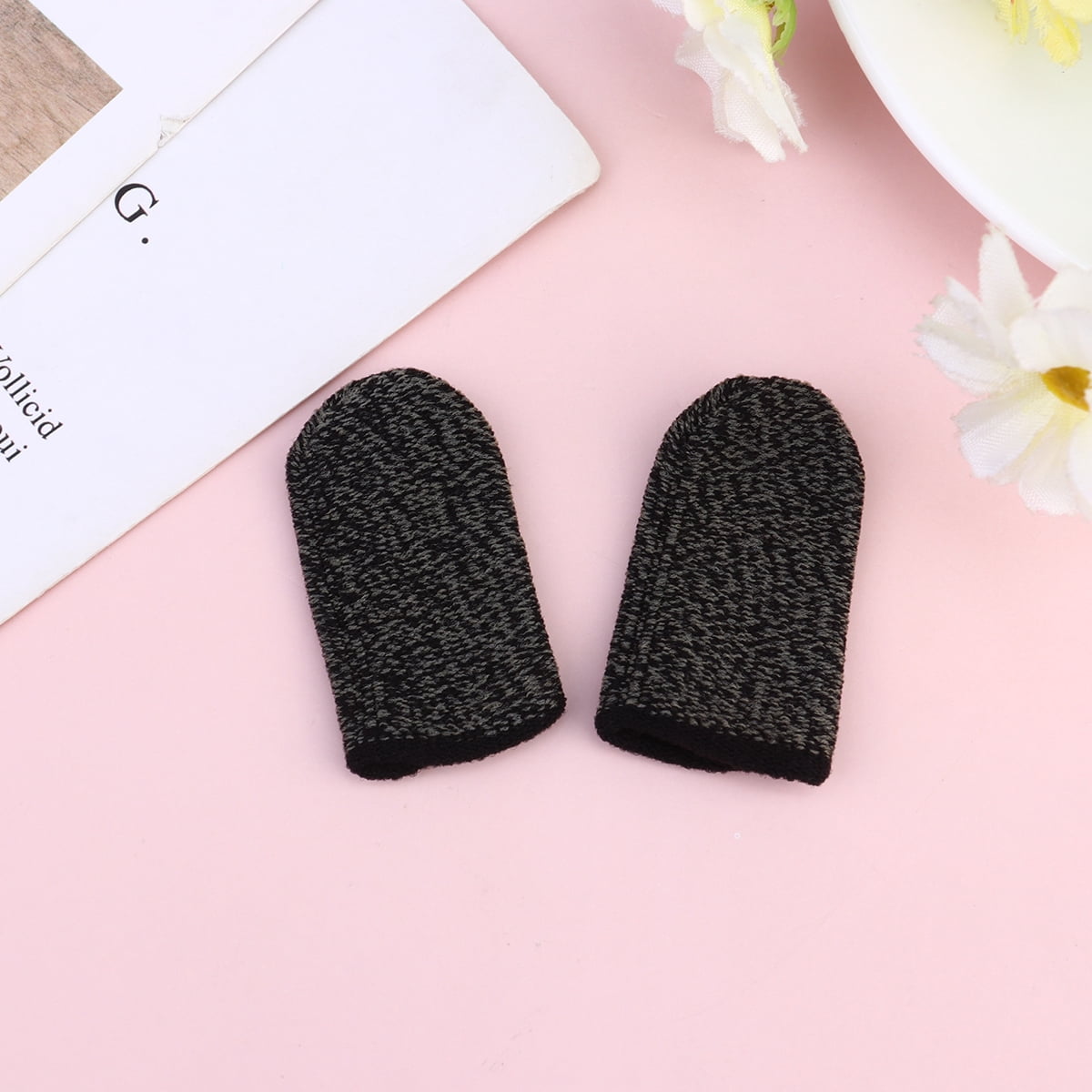 HOOWIFFY Elastic Cot Breathable Gaming Finger Covers 10Pack for Mobile ...